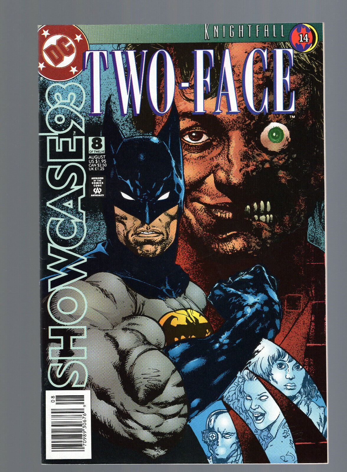 Showcase '93 #8 - "Nightfall"! Newsstand Edition. (9.2) 1993 | Comic ...