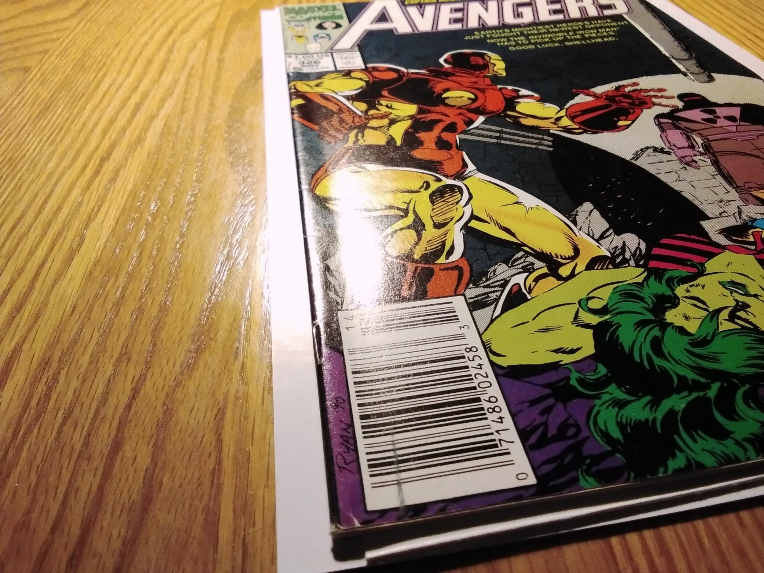 The Avengers #326 Newsstand (1990) | Comic Books - Copper Age, Marvel ...