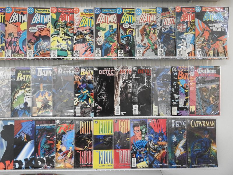 Huge Lot 160+ Comics W/ Shadow of The Bat, Batman, Spider-Man+ Avg VF ...