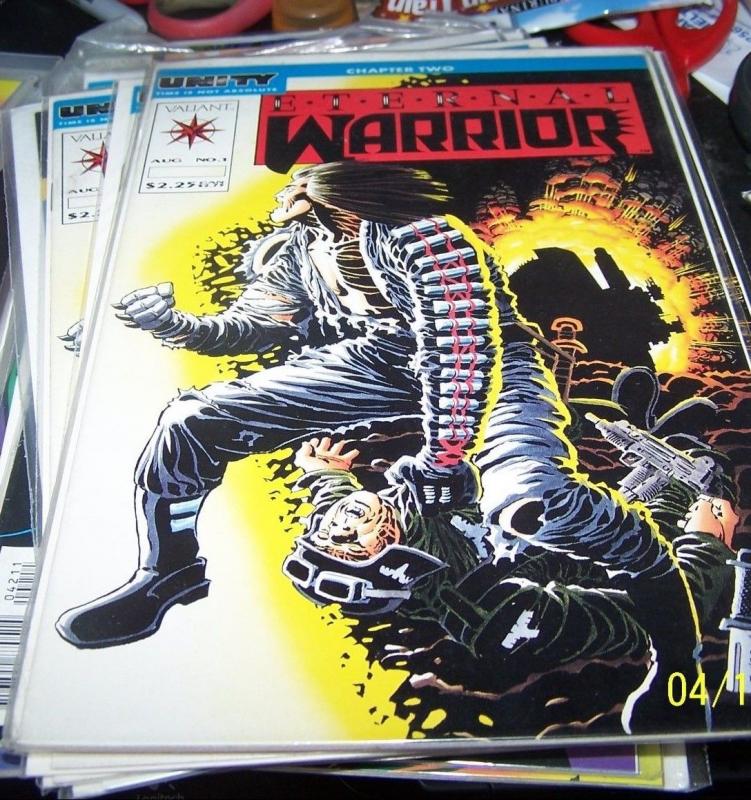 Eternal Warrior Comic #1 1992 Valiant Unity Chapter 2 - Frank Miller Cover | Comic Books ...