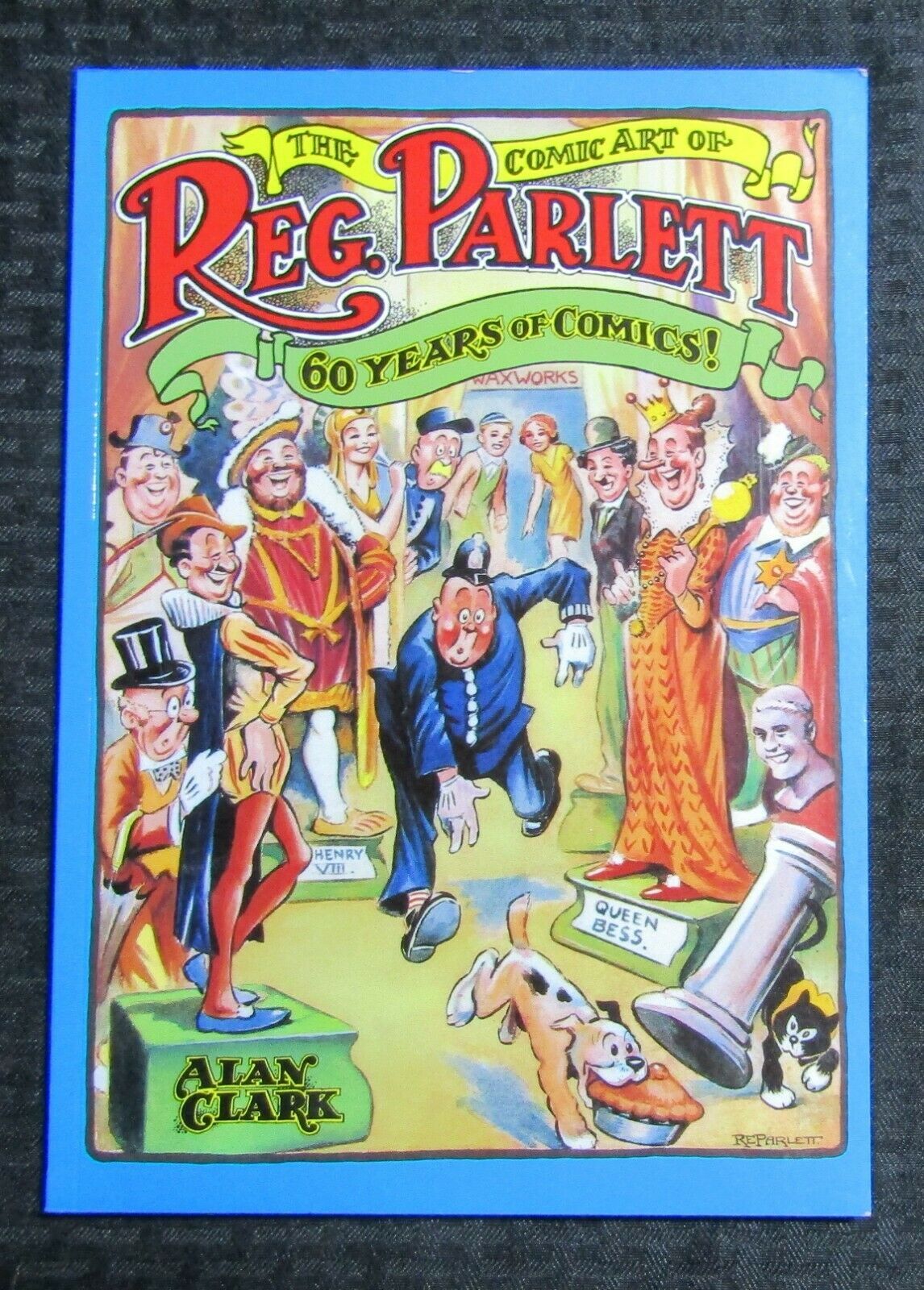 1986 Comic Art of REG PARLETT 60 Years of Comics SC FVF 7.0 Golden Fun ...