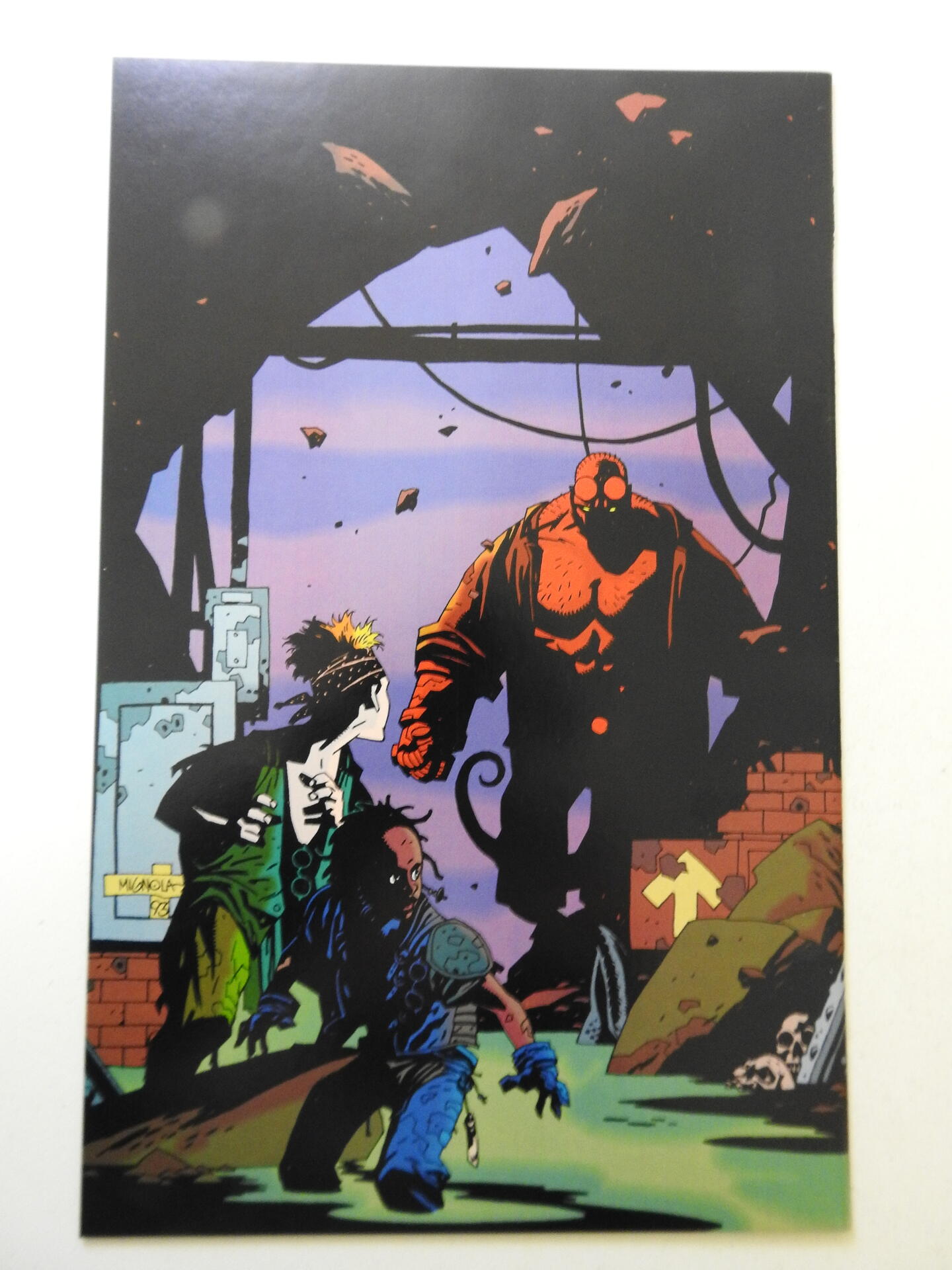 Next Men #21 VF/NM Condition! 1st Full Color Appearance of Hellboy ...