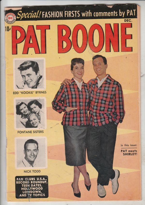 Pat Boone #2 (Nov-59) VG/FN Mid-Grade Pat Boone | Comic Books - Silver ...