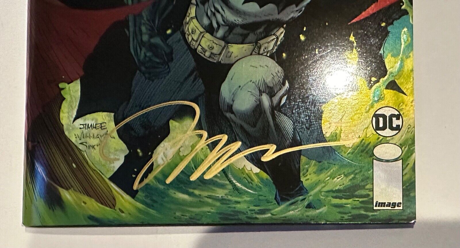 BATMAN SPAWN #1 La Mole Exclusive Foil Sketch Variant Cover Signed by ...