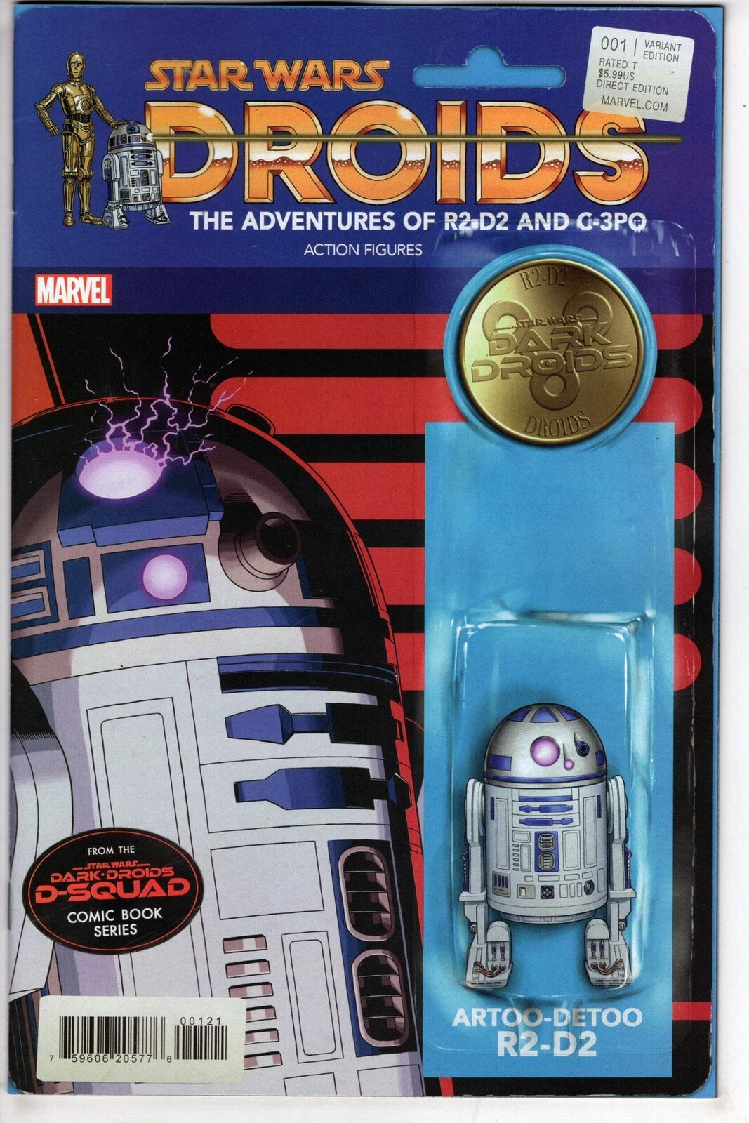 Star Wars Dark Droids D-Squad #1 JTC Action Figure VAR | Comic Books ...