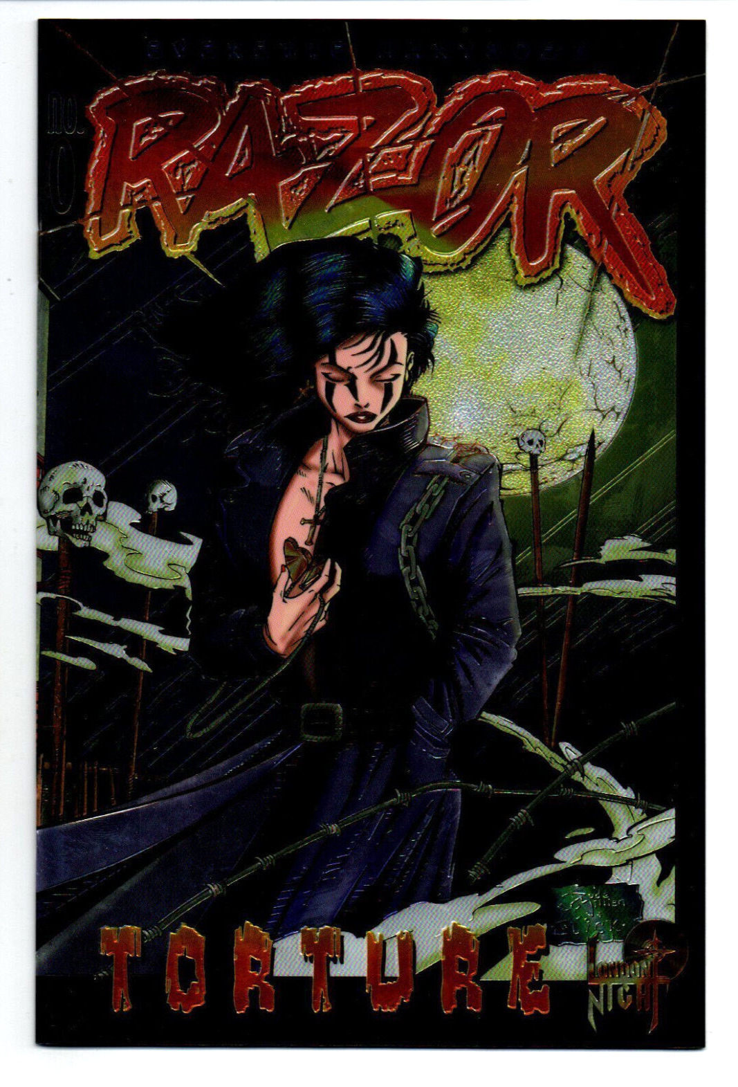 Razor Torture #0 1 2 3 4 5 & 6 Complete Set - Horror - London - 1995 ...