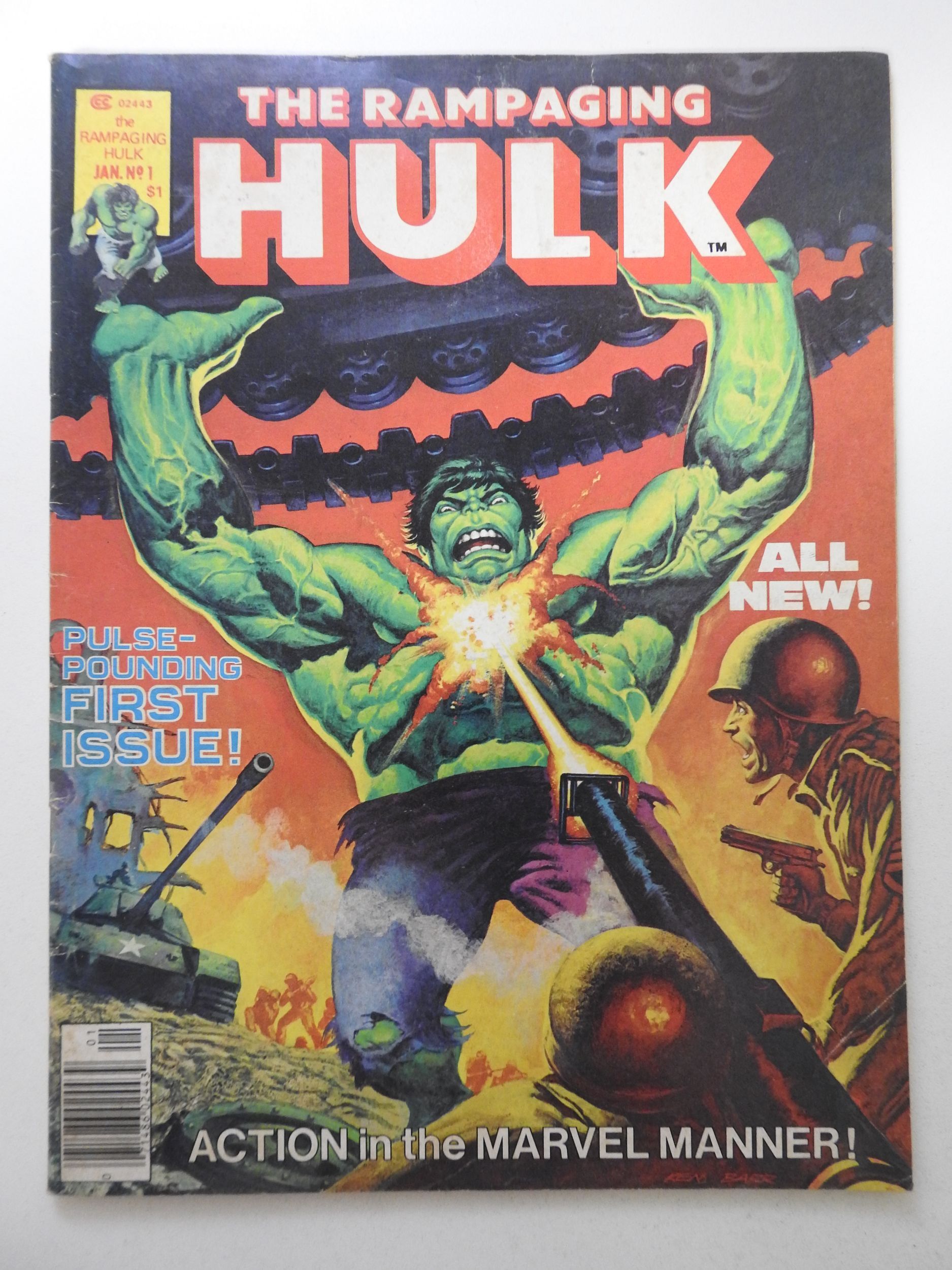 Rampaging Hulk #1 (1977) Beautiful Fine Condition! | Comic Books ...
