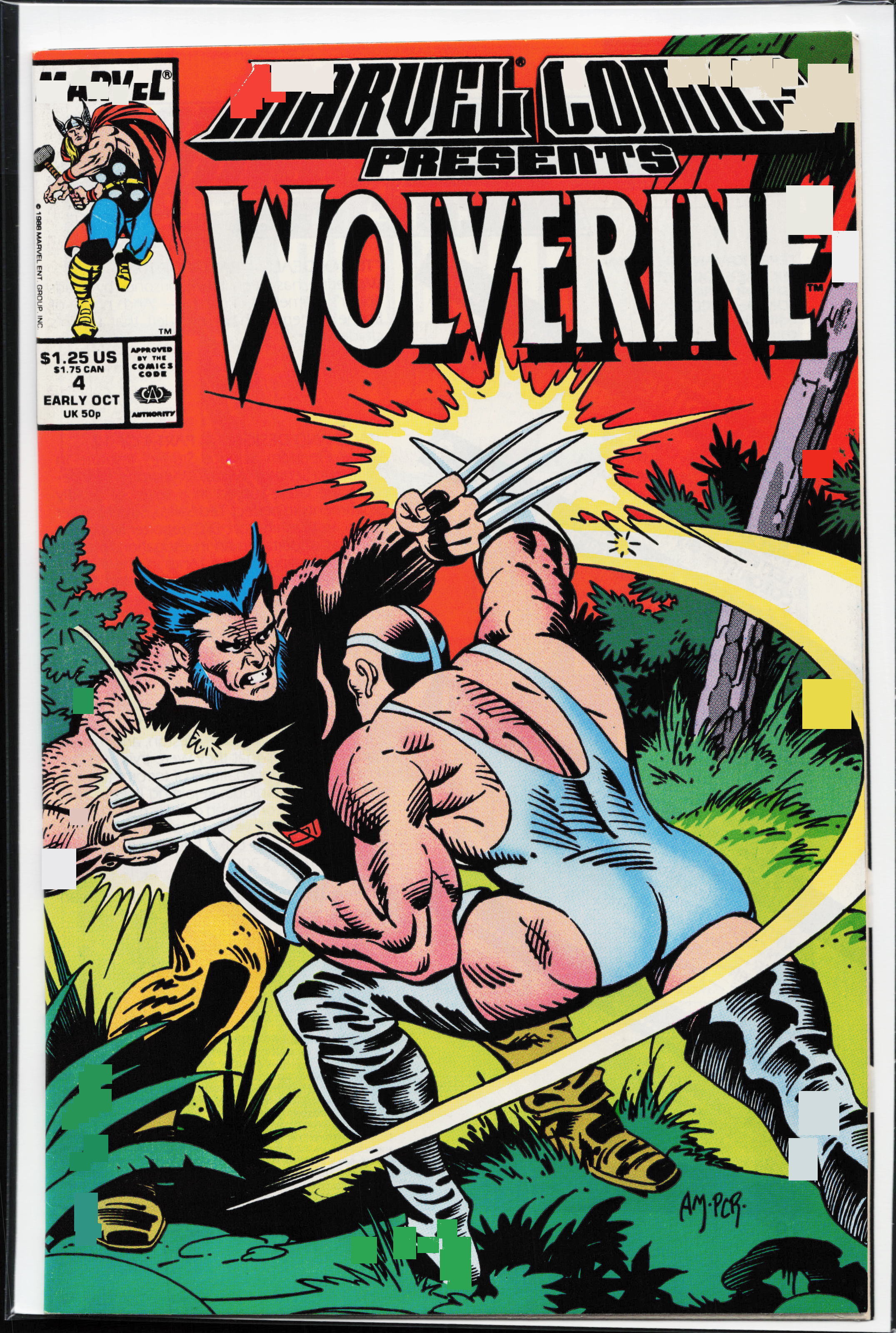 Marvel Comics Presents #4 (1988) Wolverine | Comic Books - Copper Age ...