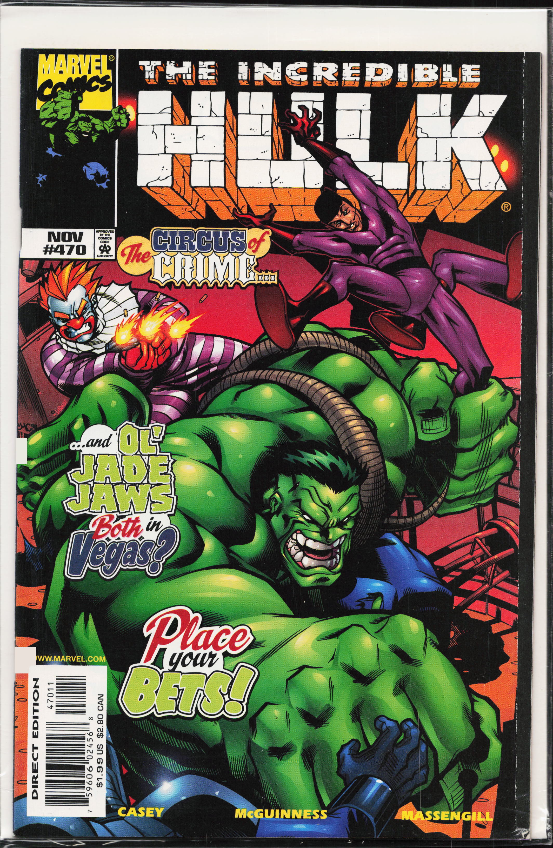 The Incredible Hulk #470 (1998) Hulk | Comic Books - Modern Age, Marvel ...