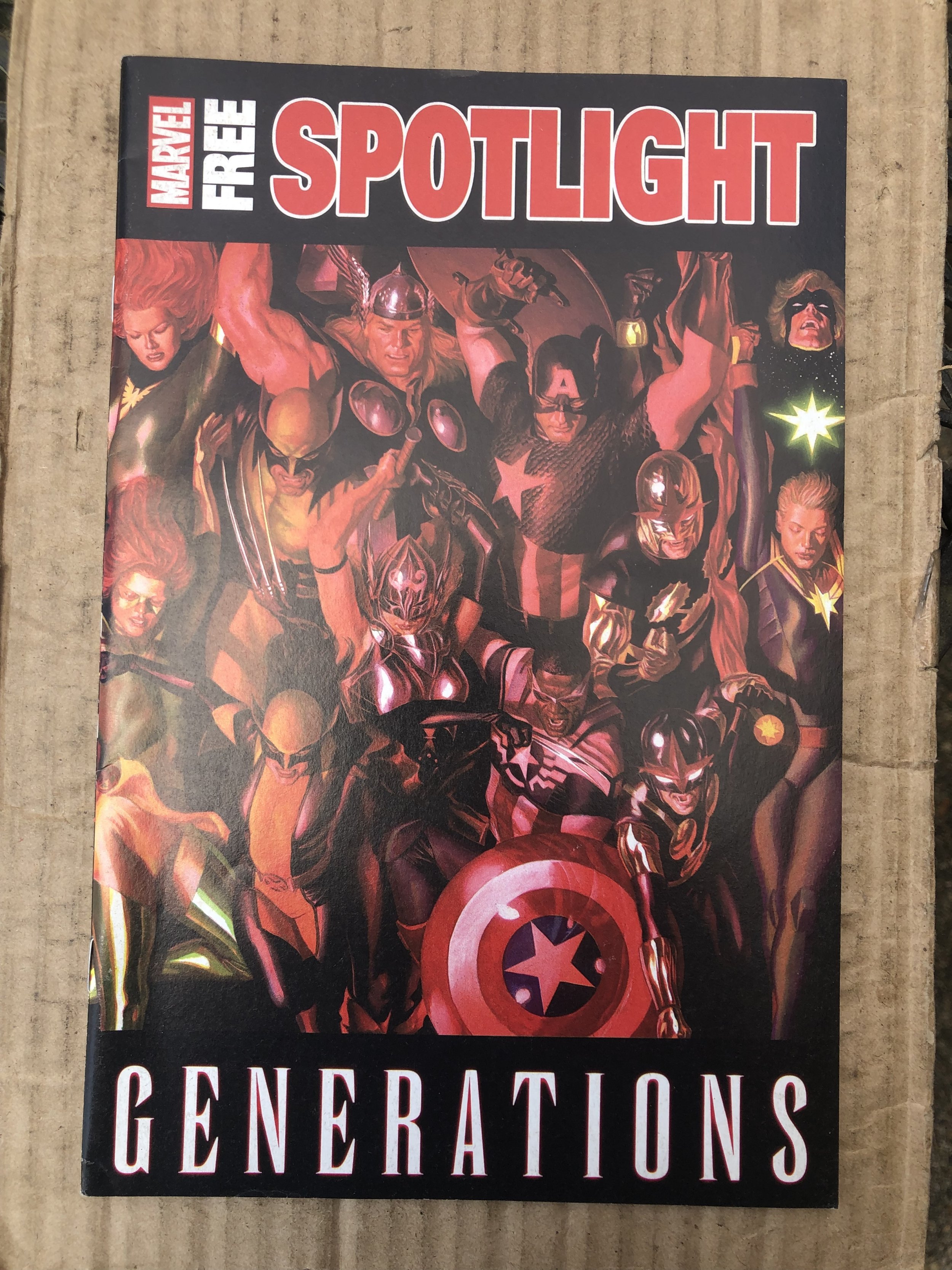 Generations: The Unworthy Thor & The Mighty Thor Alex Ross Connecting ...