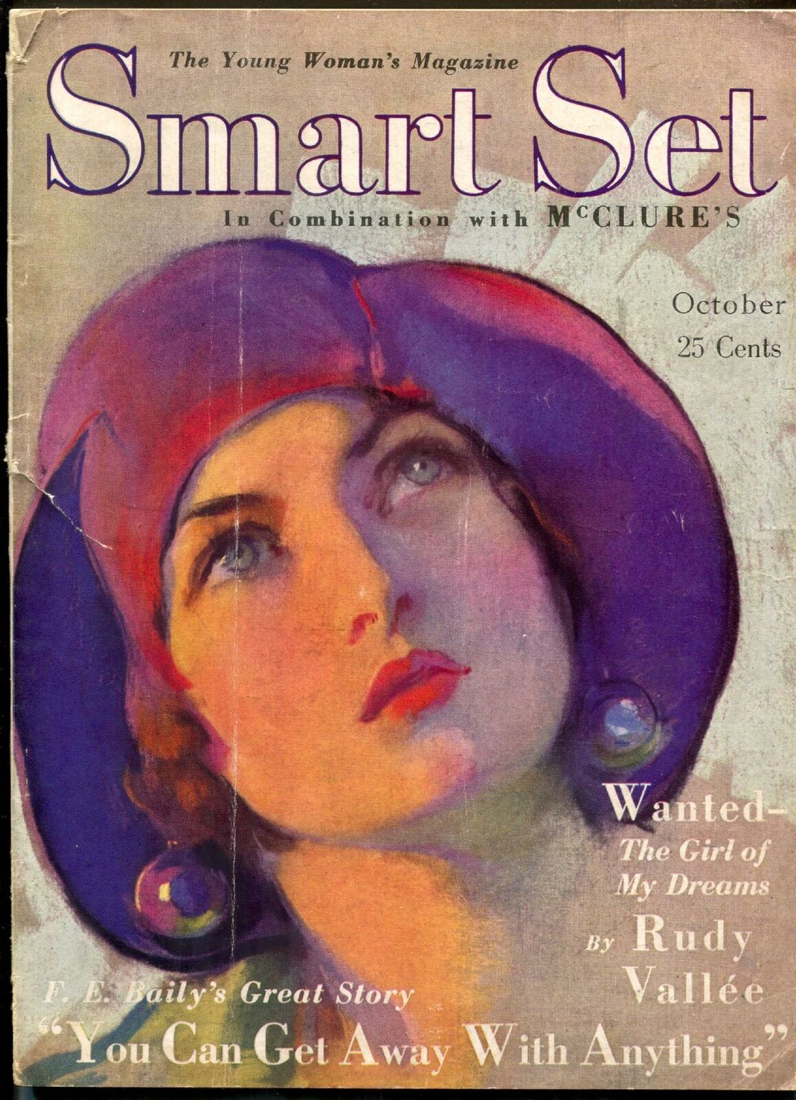 Smart Set Magazine October 1929- Rudy Vallee- Whipped Cream Girl ...