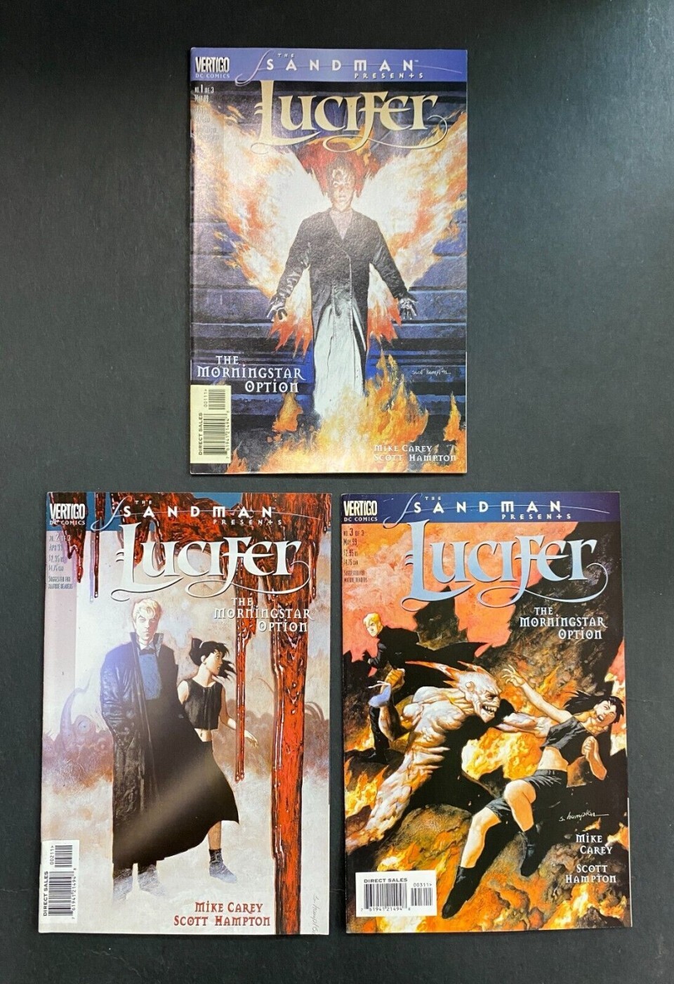 The Sandman Presents: Lucifer (1999) #'s 1 2 3 Complete VF- (7.5 ...