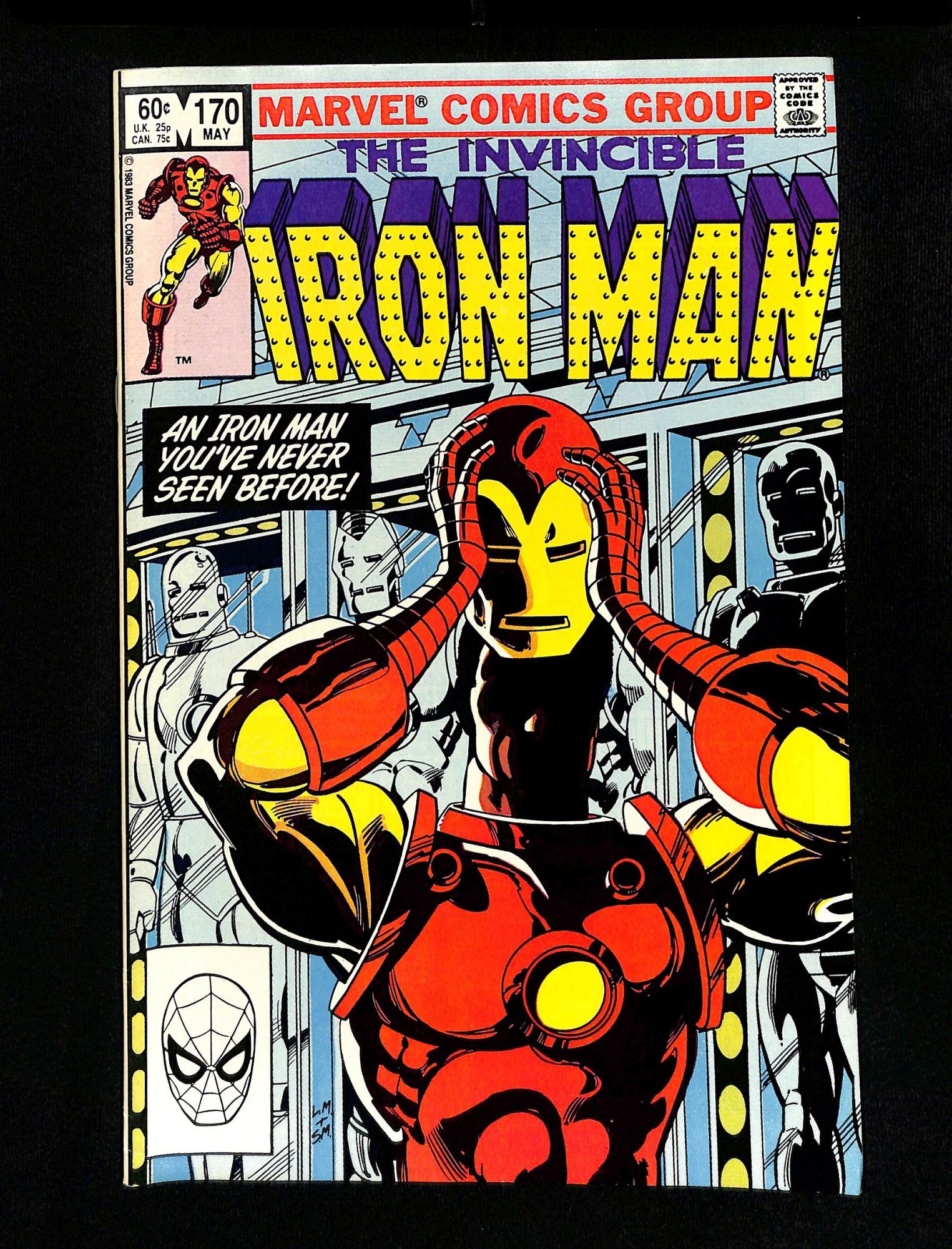 Iron Man #170 1st Jim Rhodes as Iron Man! | Comic Books - Modern Age ...