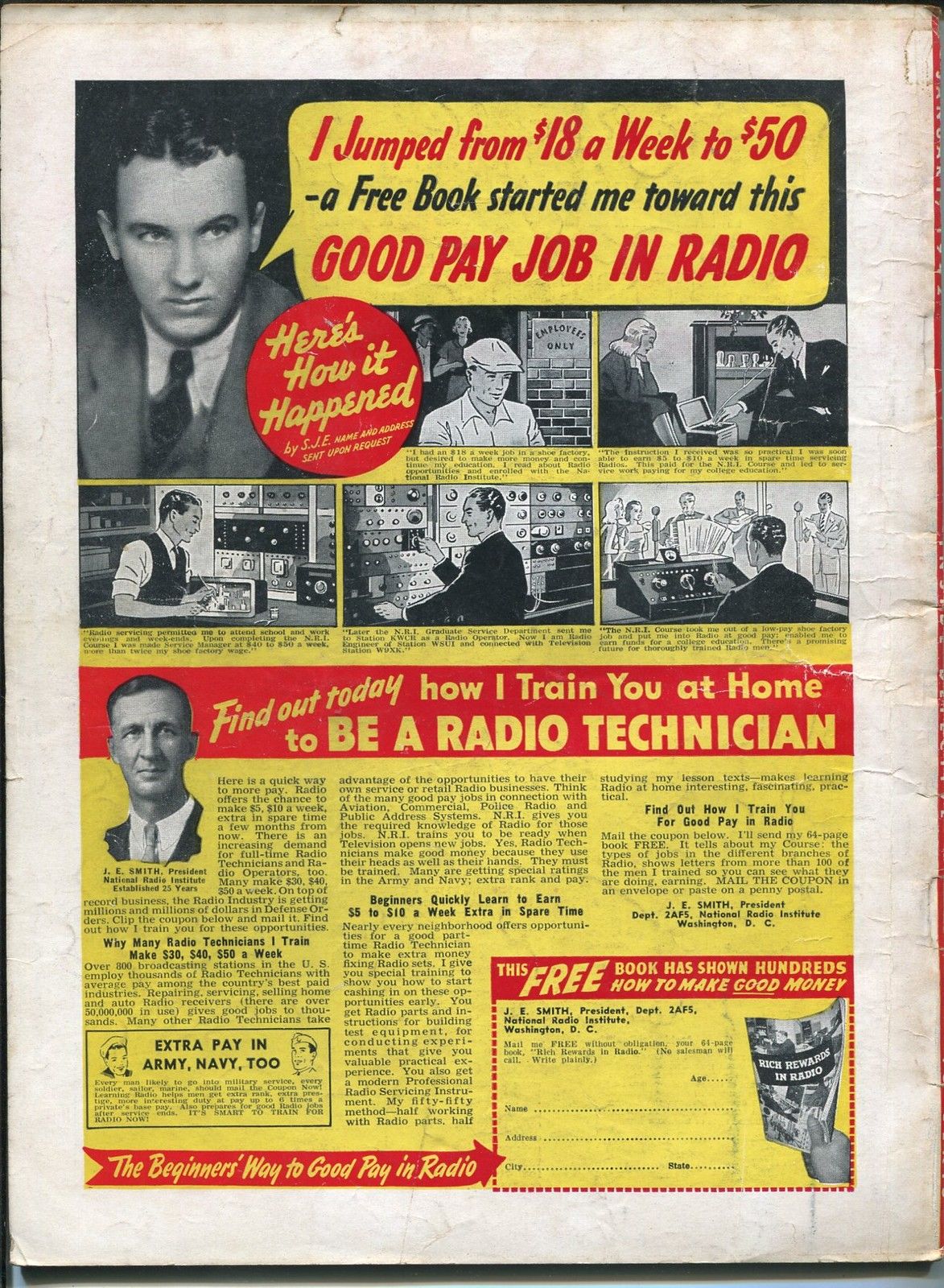 Inside Detective 1/1942-Dell-exploitation-WWII-nudism menace-Nazi-VG ...