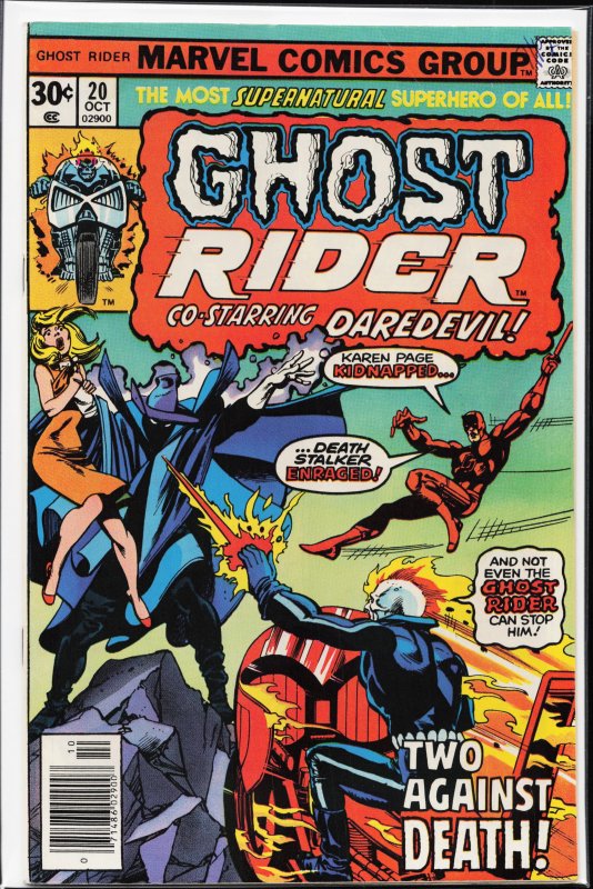 Ghost Rider #20 (1976) Ghost Rider | Comic Books - Bronze Age, Marvel ...