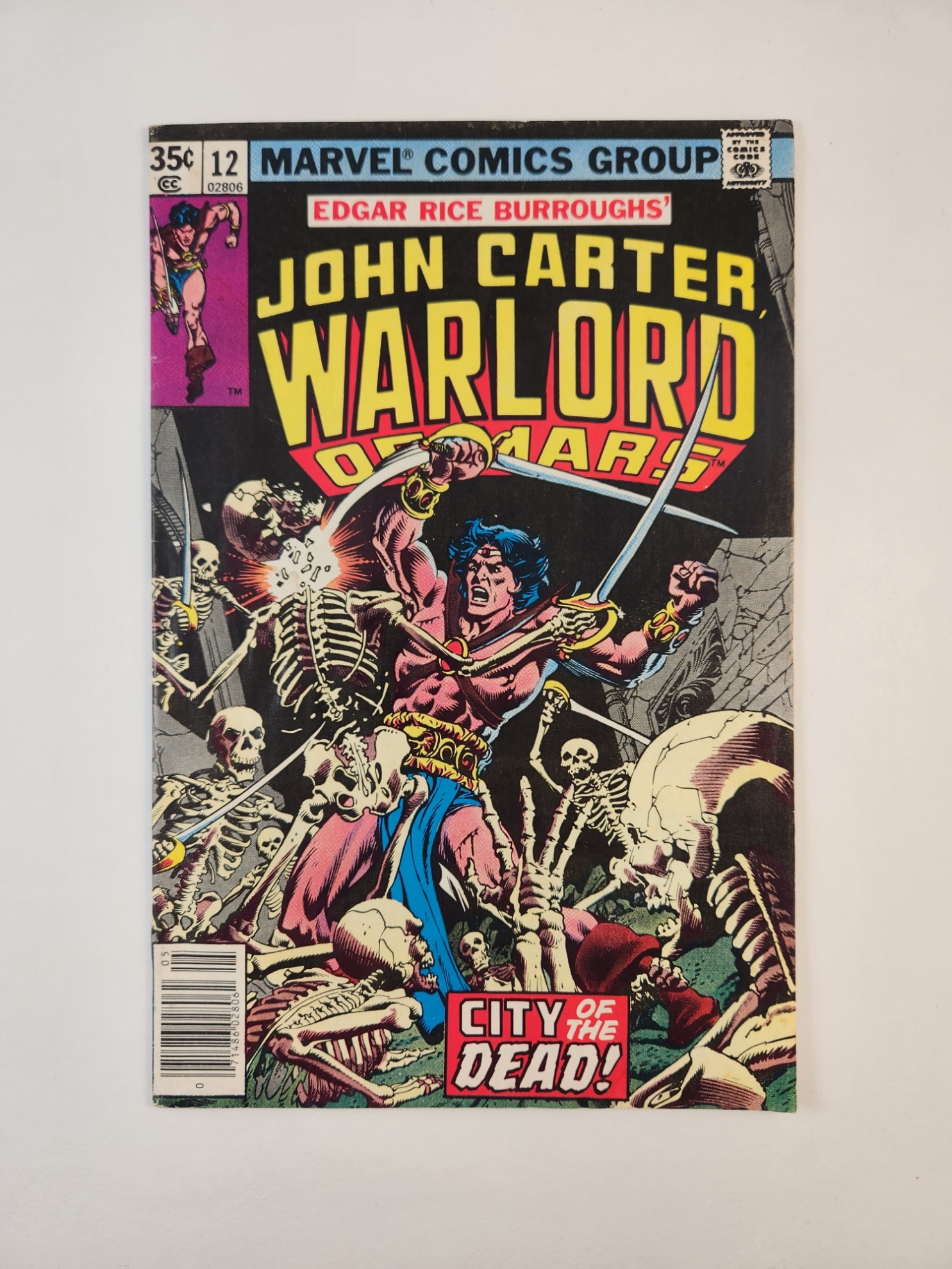 John Carter Warlord of Mars (1977 Marvel) #12 | Comic Books - Copper ...