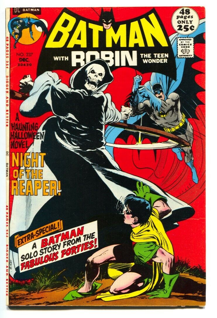 Batman #237-1971-First Reaper-Neal Adams-Comic Book FN+ | Comic Books ...