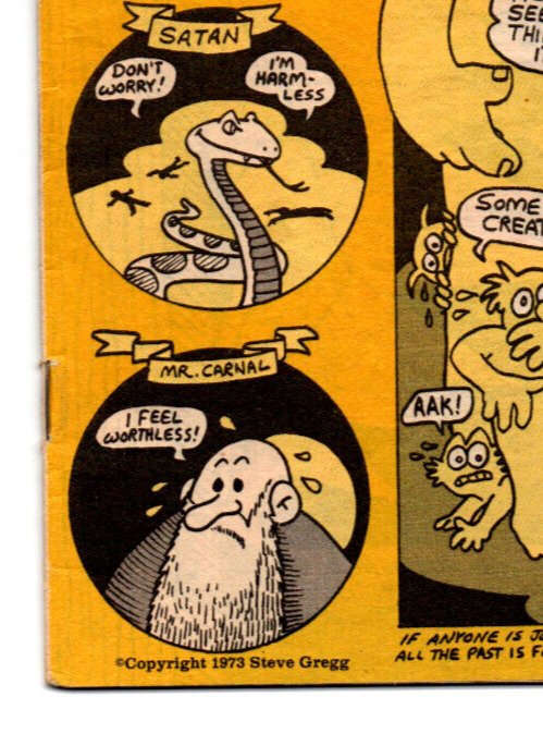 Holy Ghost Zapped Comix #3 New Creature - Underground/Christian- Logos ...