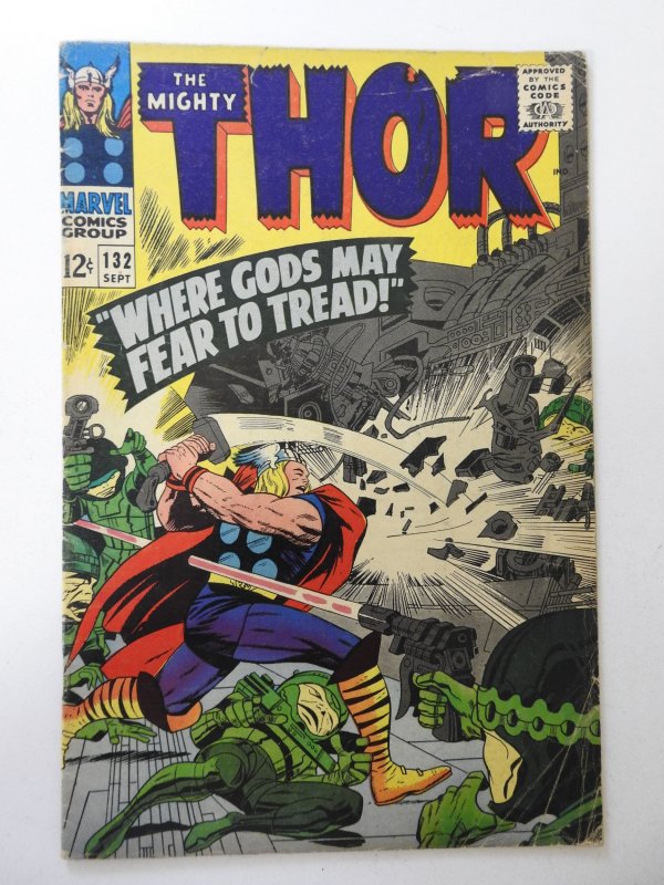 Thor #132 (1966) VG Condition moisture stain | Comic Books - Silver Age ...