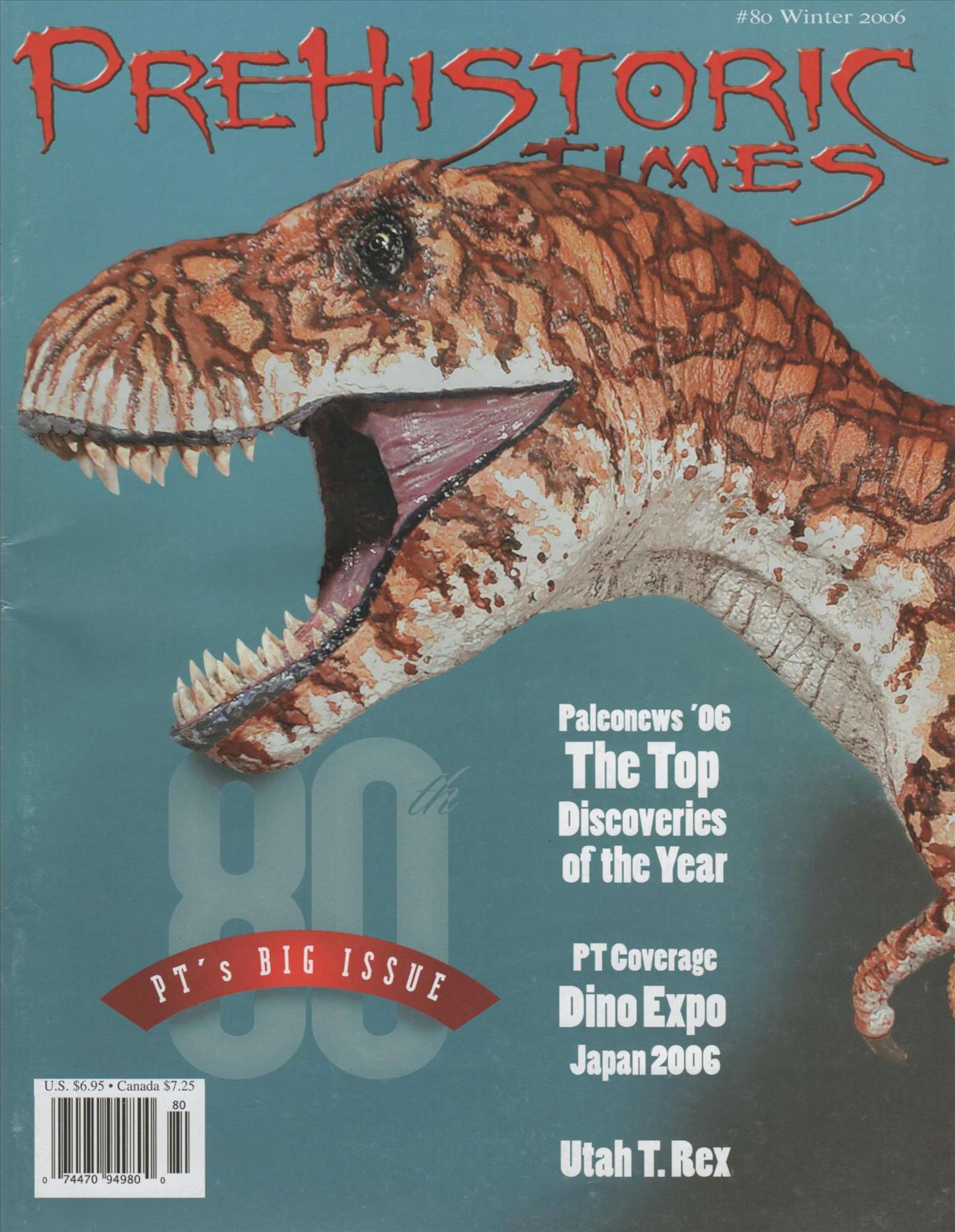 Prehistoric Times #80 FN ; Mike Fredericks | Winter 2006 | Comic ...
