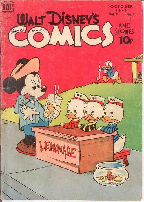 Walt Disneys Comics & Stories 97 Good Barks Oct. 1948 Comics Book ...