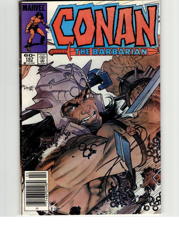 Conan the Barbarian #167 (1985) Conan | Comic Books - Copper Age ...