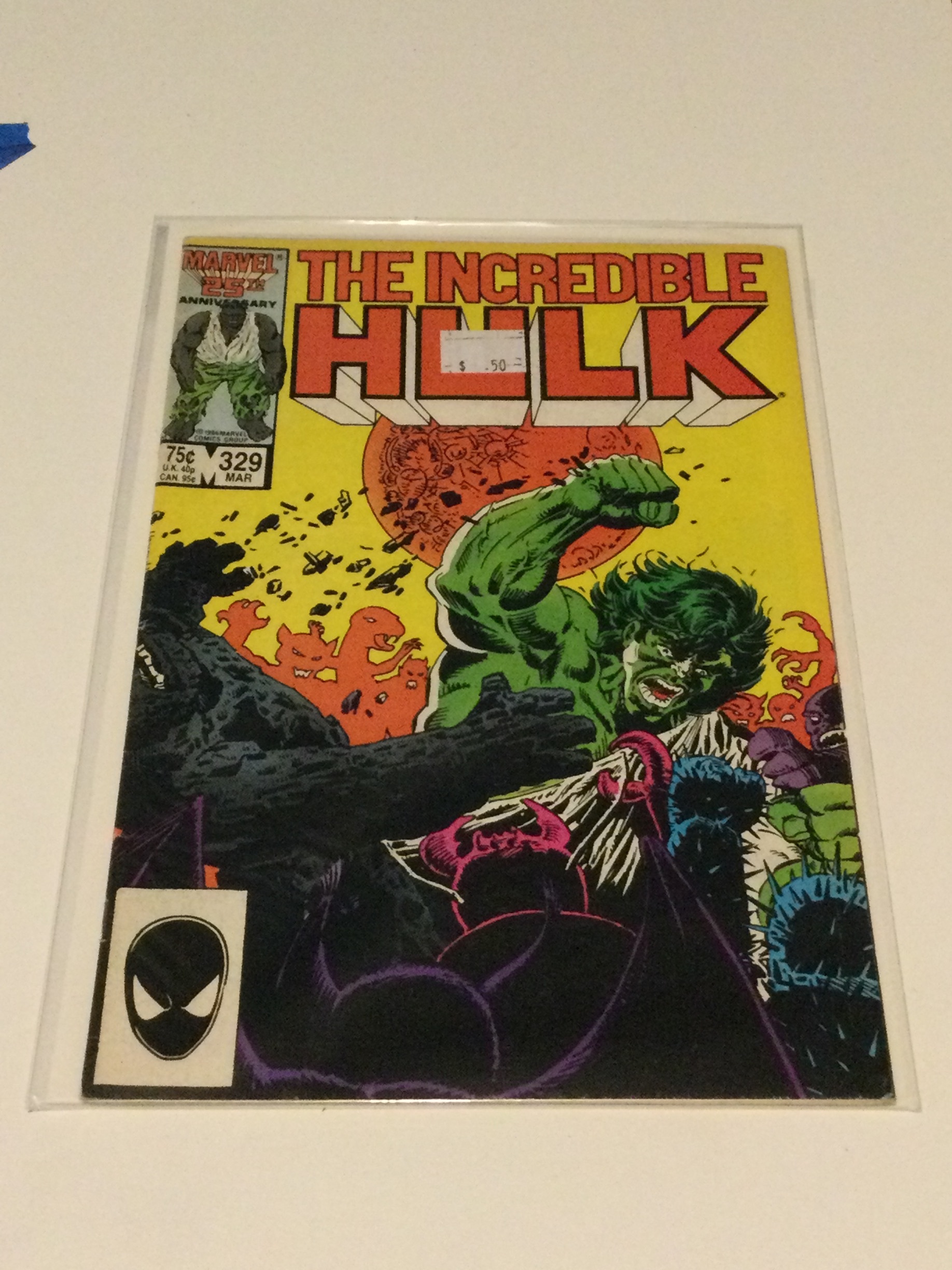 The Incredible Hulk #329 (1987) FN | Comic Books - Copper Age, Marvel ...