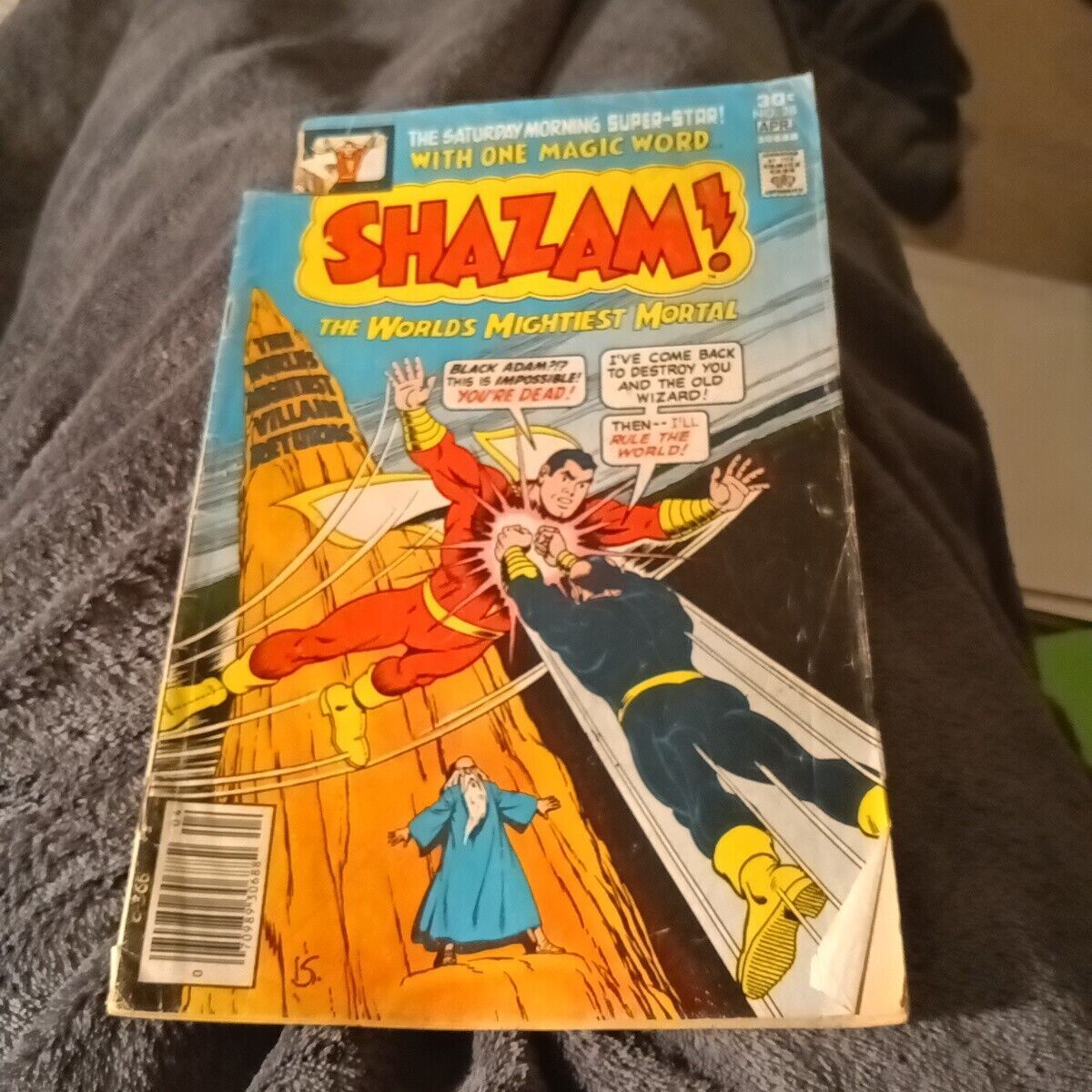 Shazam 28 DC Comics 1977 Bronze Age Key 1st Black Adam Appearance ...