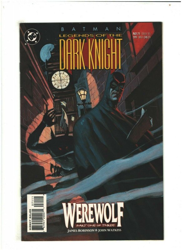 Batman Legends of the Dark Knight #71 VF+ 8.5 DC 1995 James Robinson ...
