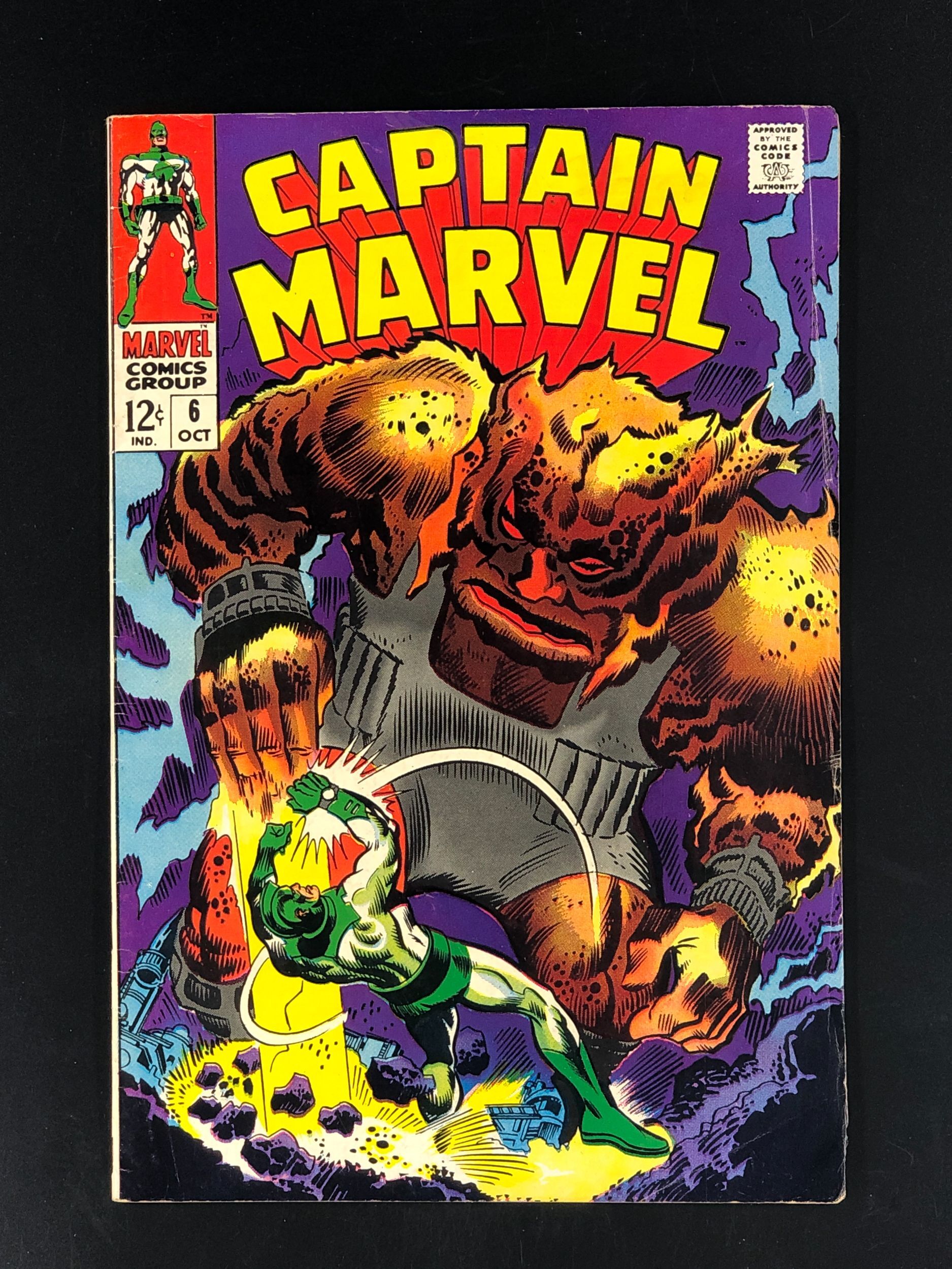 Captain Marvel #6 (1968) VG Carol Danvers, Yon-Rogg, and the Kree ...