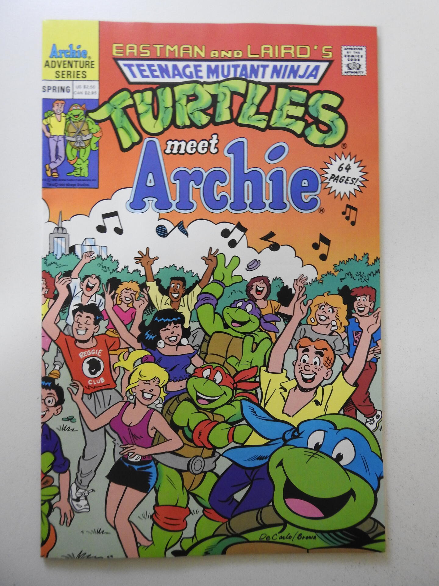 Teenage Mutant Ninja Turtles Meet Archie | Comic Books - Copper Age ...