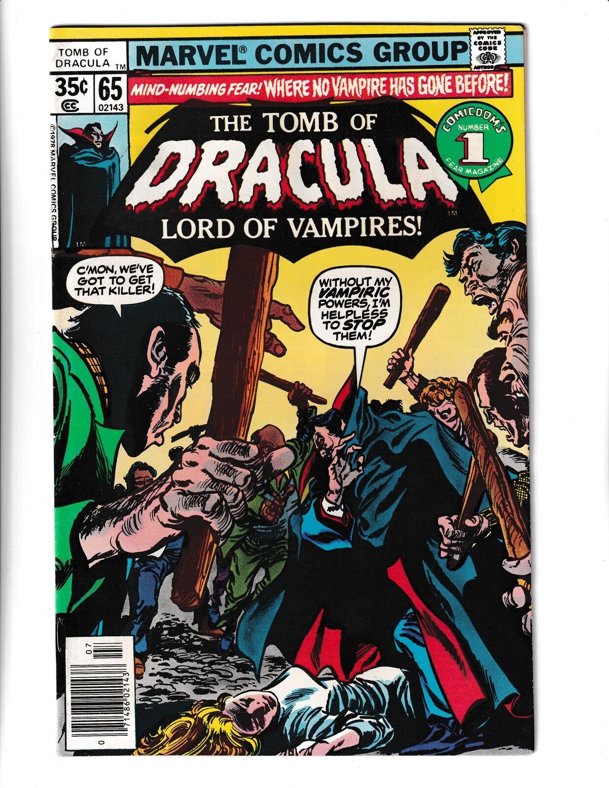 Tomb of Dracula #65 (1978) DC Comics | Comic Books - Bronze Age, DC ...