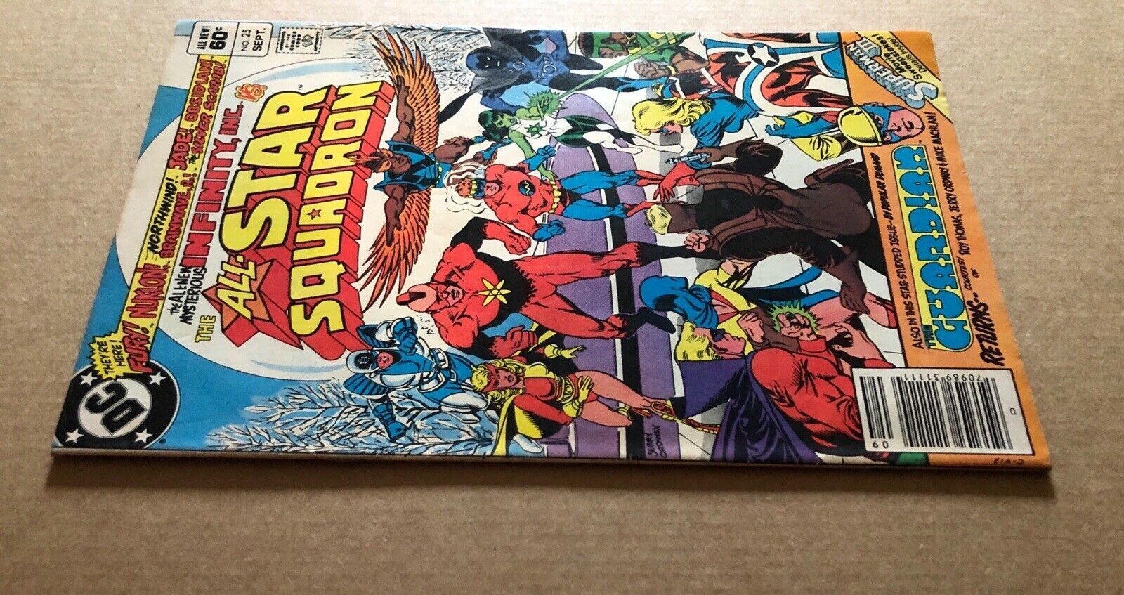 The All-Star Squadron 25 Newsstand HOT KEY Comic1St Appearanc of ...