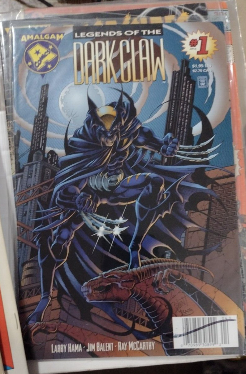 Legends of the Dark Claw #1 1996 Amalgam Comics Batman Wolverine ...
