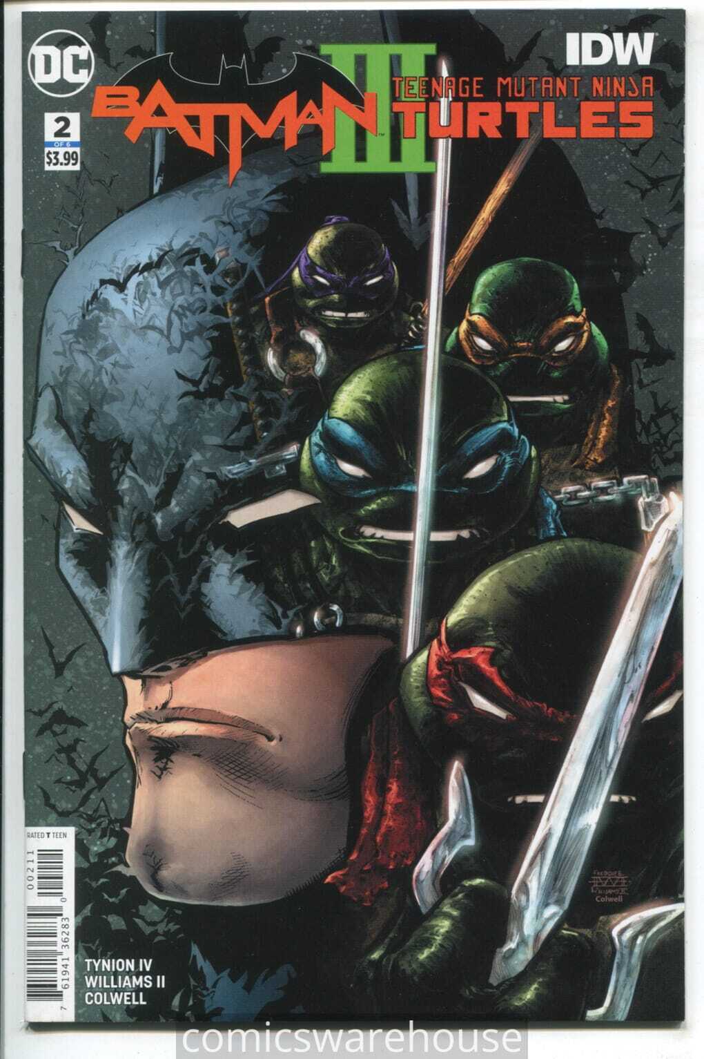 Batman Teenage Mutant Ninja Turtles III (2019 DC) #2 NM G62309 | Comic ...