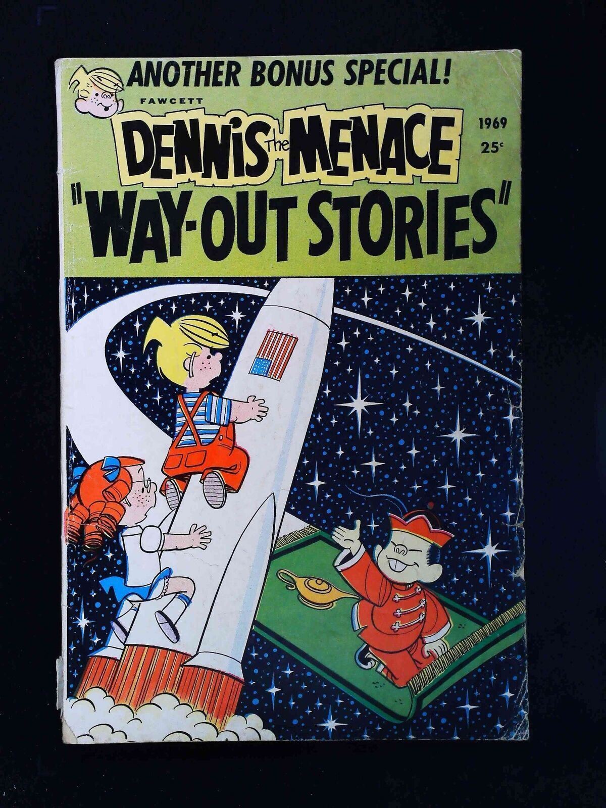 Dennis The Menace Way Out Stories #48 Fawcett Comics 1967 Vg | Comic ...