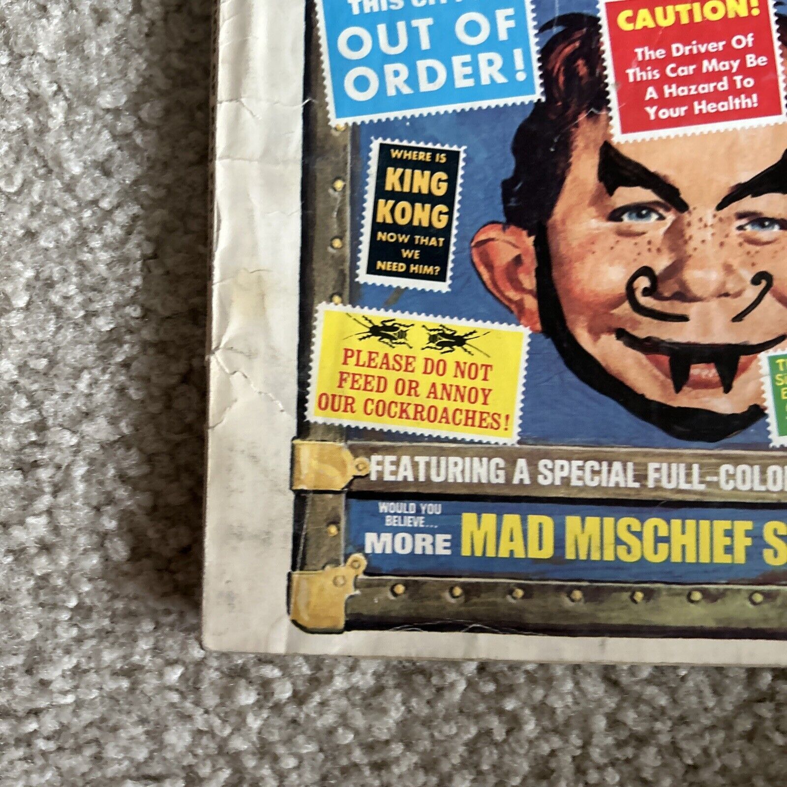 Mad Magazine Sixth Annual Edition Follies With Most Mischief Stickers ...