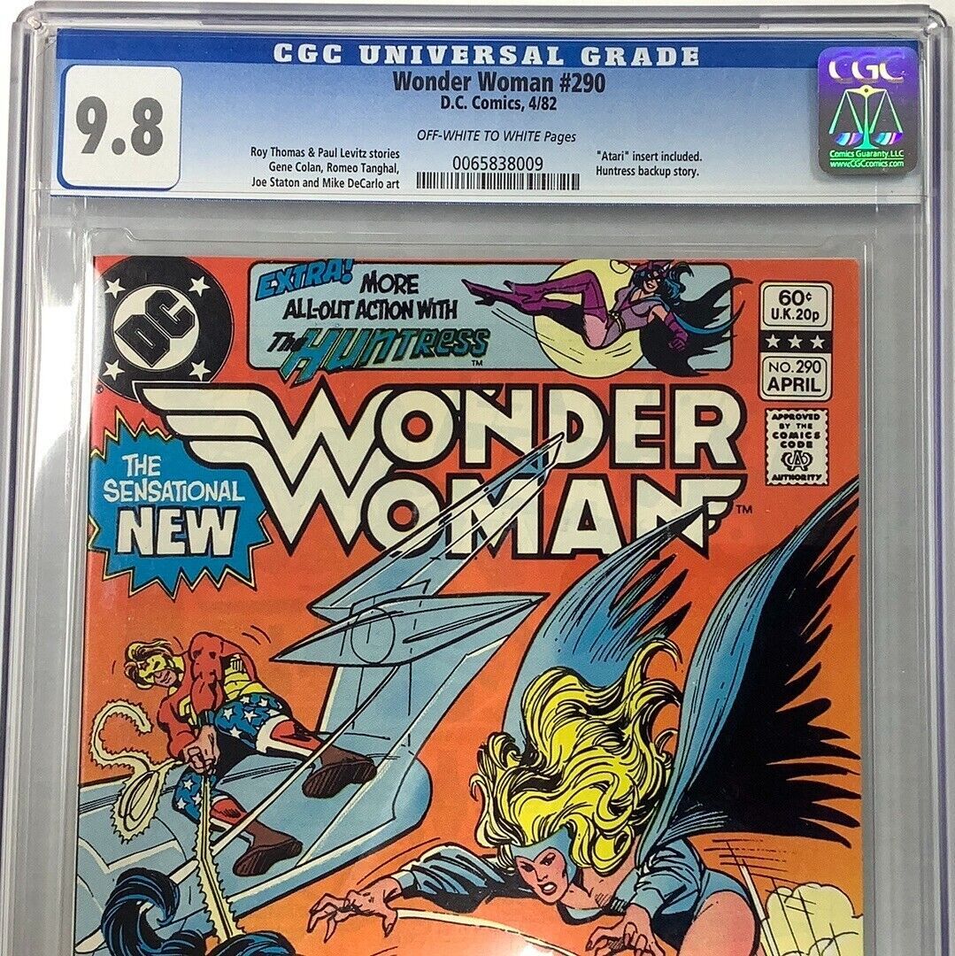 Wonder Woman #290 CGC 9.8 1982 | Comic Books - Bronze Age, DC Comics ...