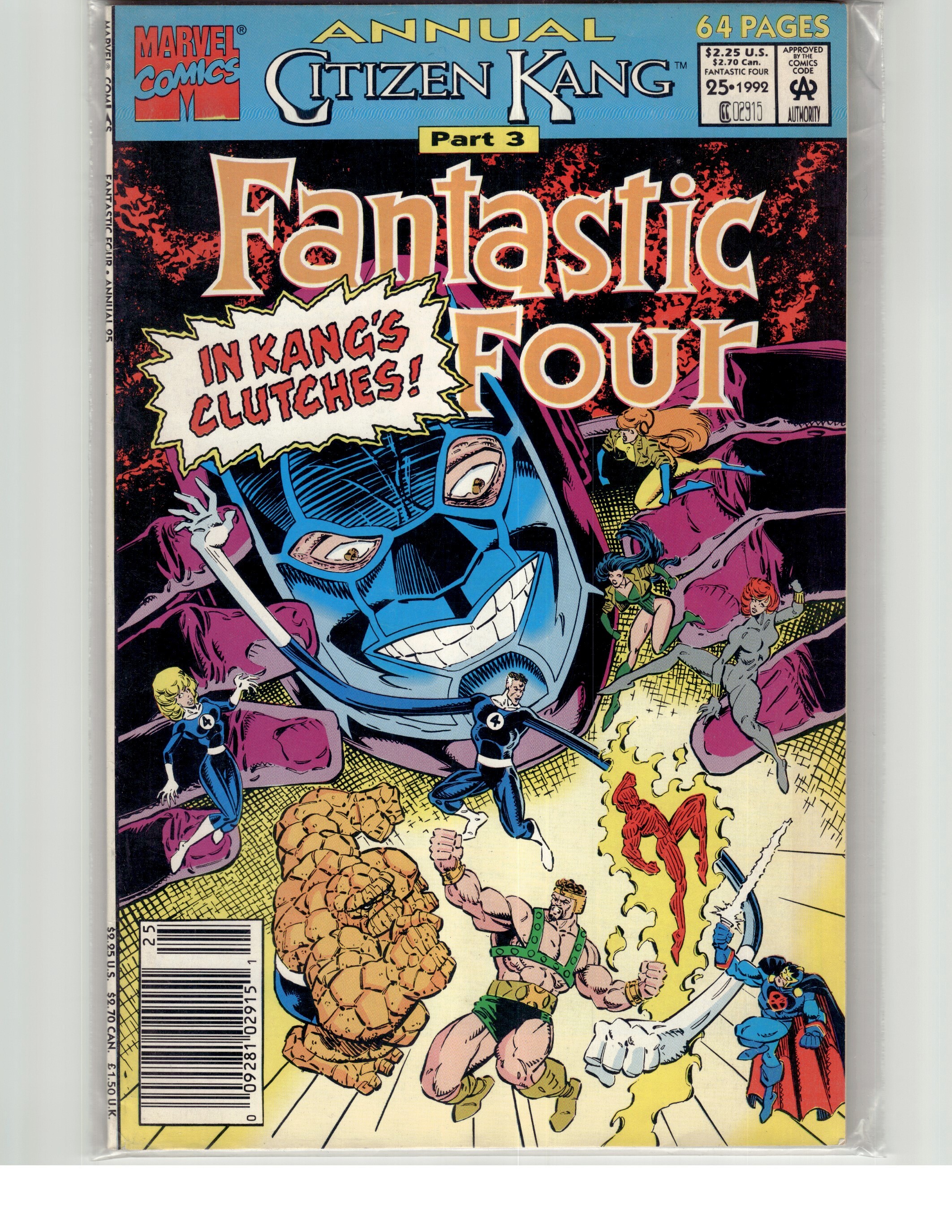Fantastic Four Annual #25 (1992) Fantastic Four [Key Issue] | Comic ...