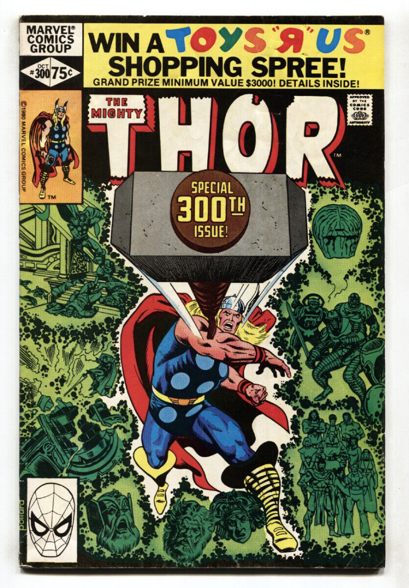 Thor #300--comic book--1980--Origin of ODIN--Marvel--VG | Comic Books ...