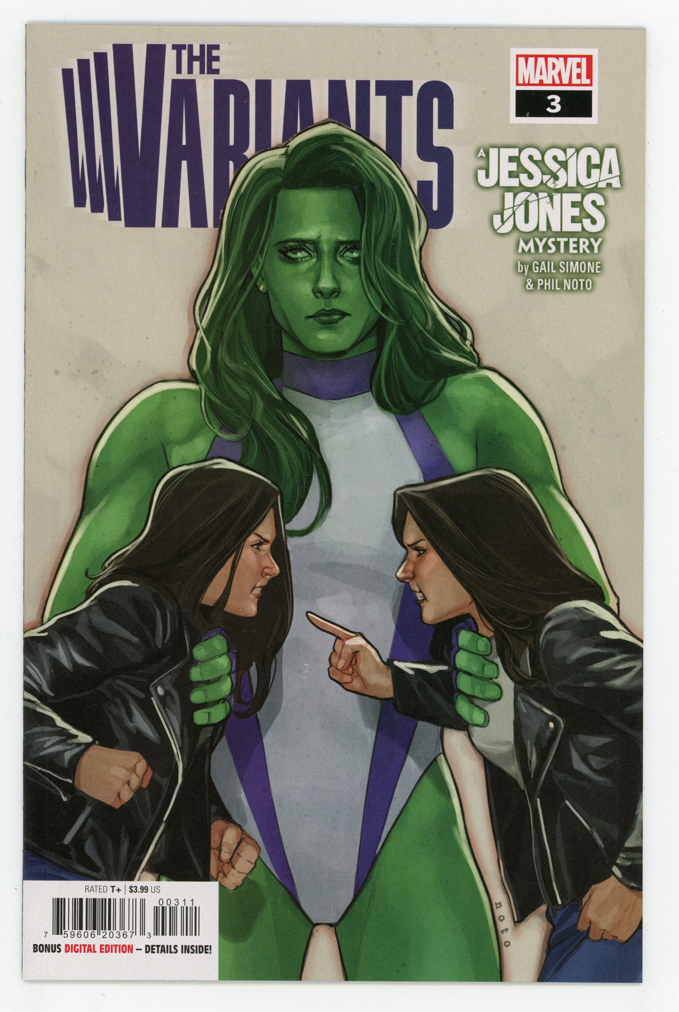 The Variants #3 Gail Simone Phil Noto Jessica Jones She-Hulk Luke Cage ...