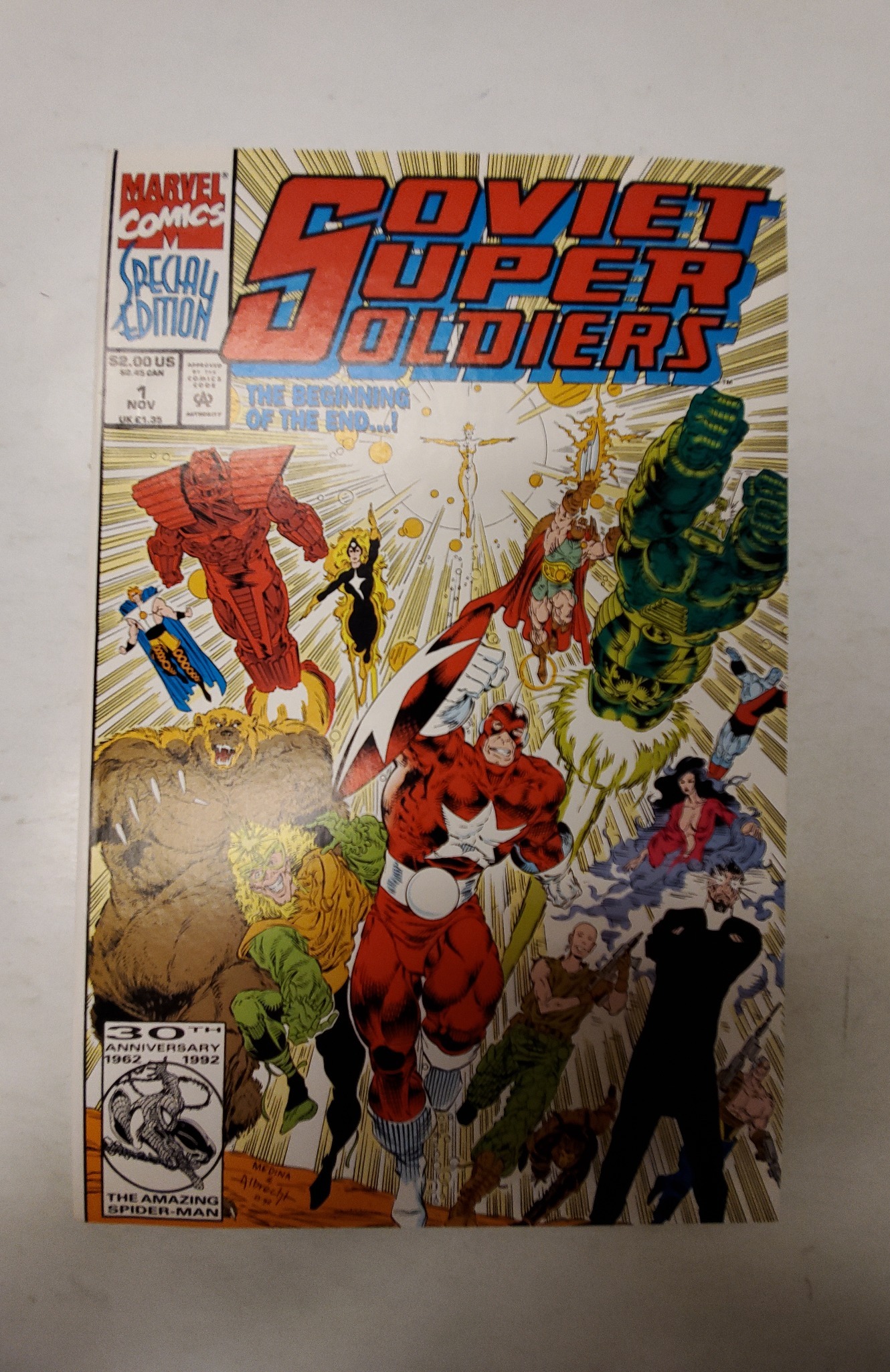 Soviet Super Soldiers #1 (1992) NM Marvel Comic Book J706 | Comic Books ...