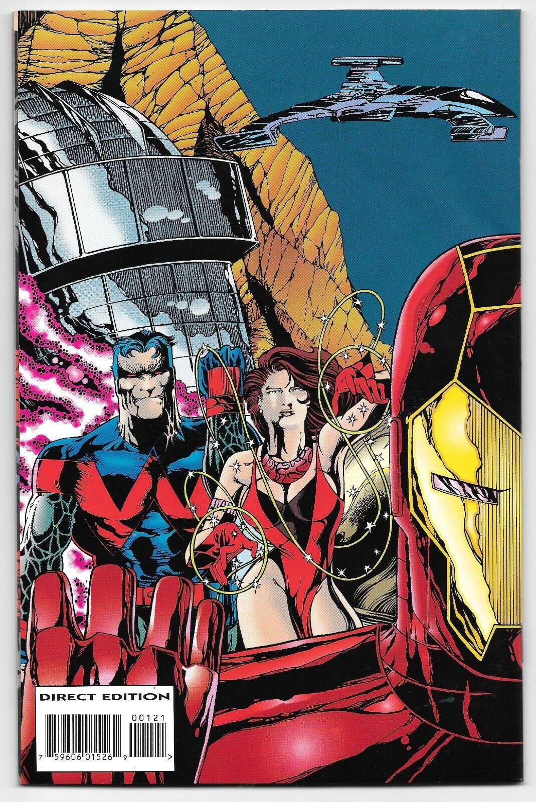 Force Works #1 (07/1994) Marvel Comics Pop-Up Fold Out Cover Never ...