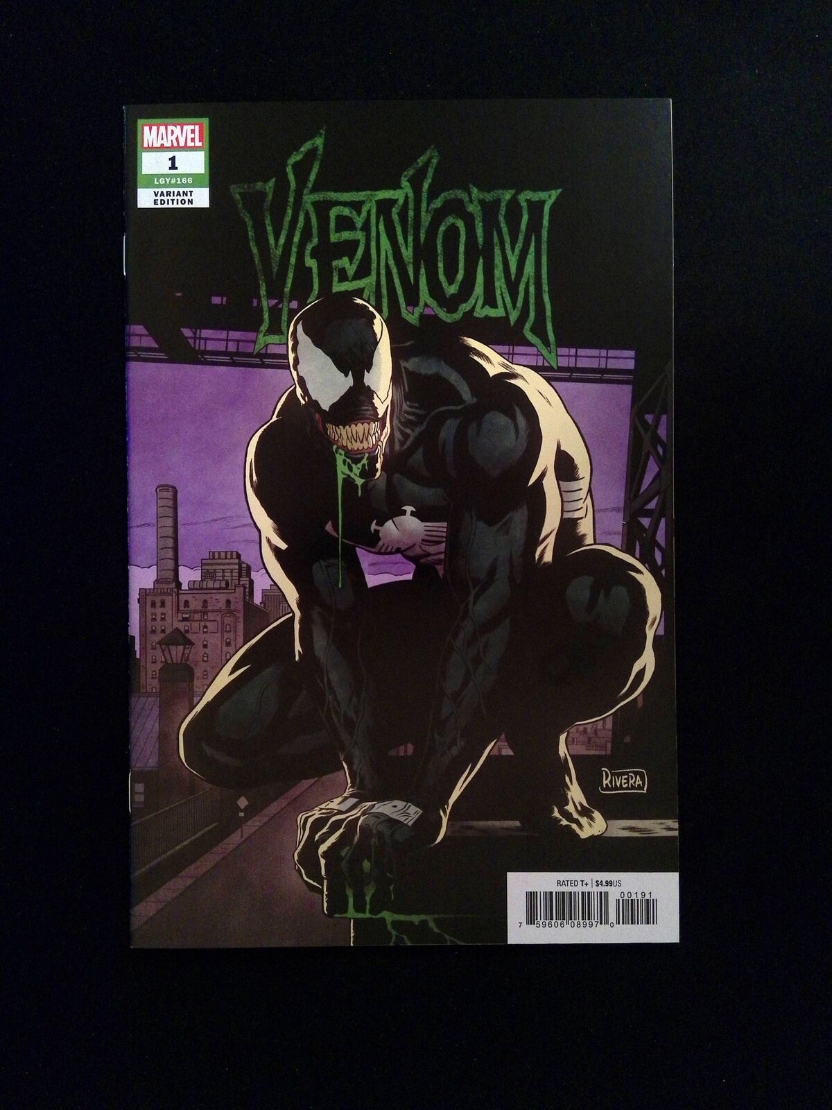 Venom #1C MARVEL Comics 2018 NM RIVERA VARIANT | Comic Books - Modern ...