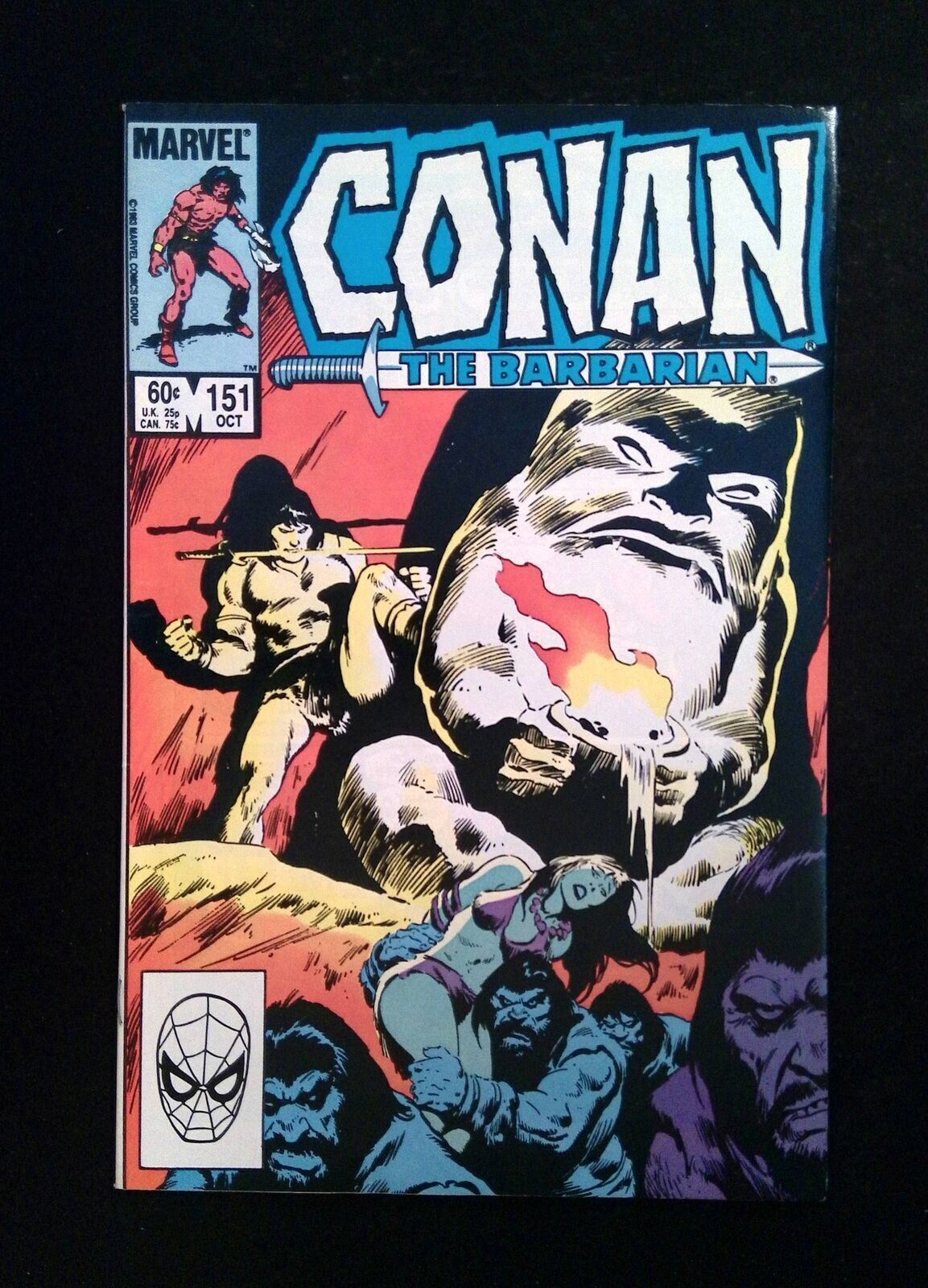 Conan The Barbarian #151 MARVEL Comics 1983 VF | Comic Books - Bronze ...