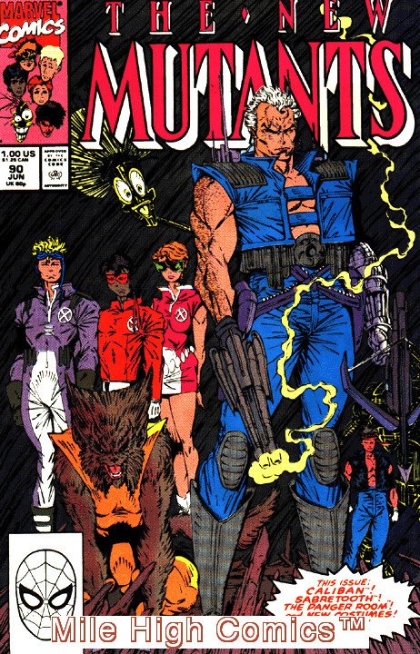 NEW MUTANTS (1983 Series) (MARVEL) #90 Fair Comics Book | Comic Books ...