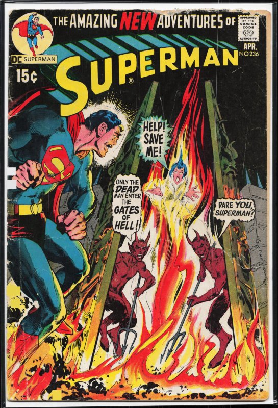 Superman #236 (1971) Superman | Comic Books - Bronze Age, DC Comics ...