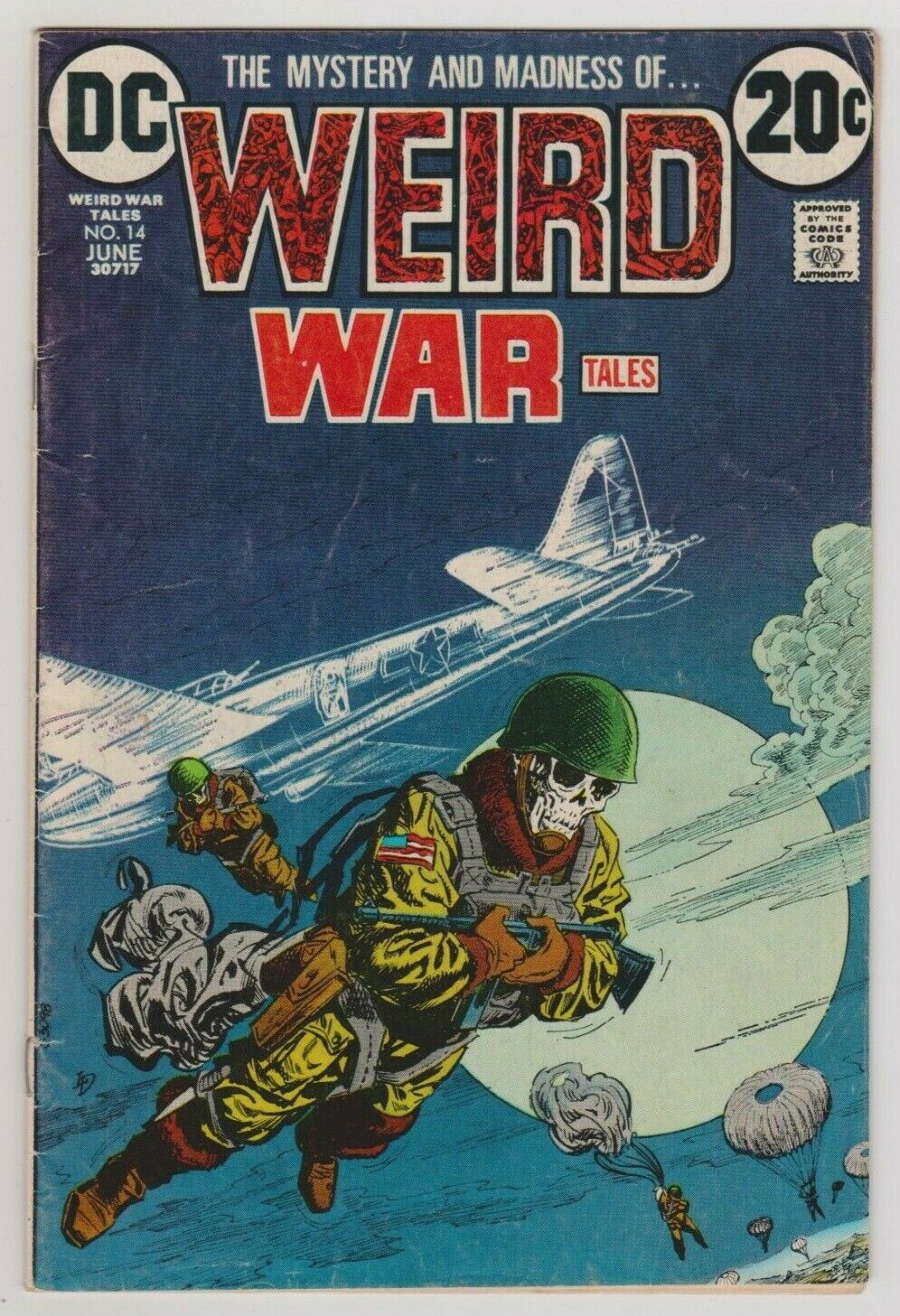 Weird WAR Tales #14 VG / Fine 1973 DC Comics WAR / Horror Comics ...
