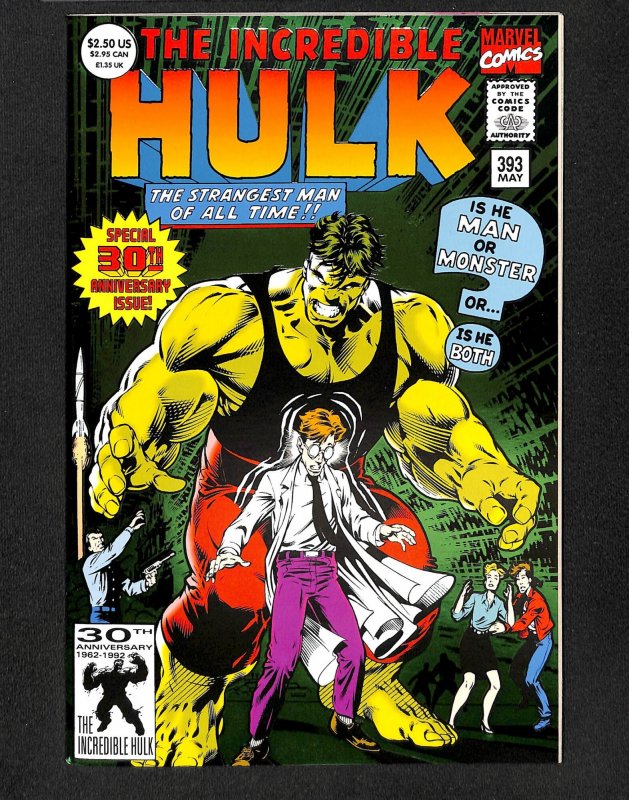 The Incredible Hulk #393 (1992) | Comic Books - Modern Age, Marvel ...