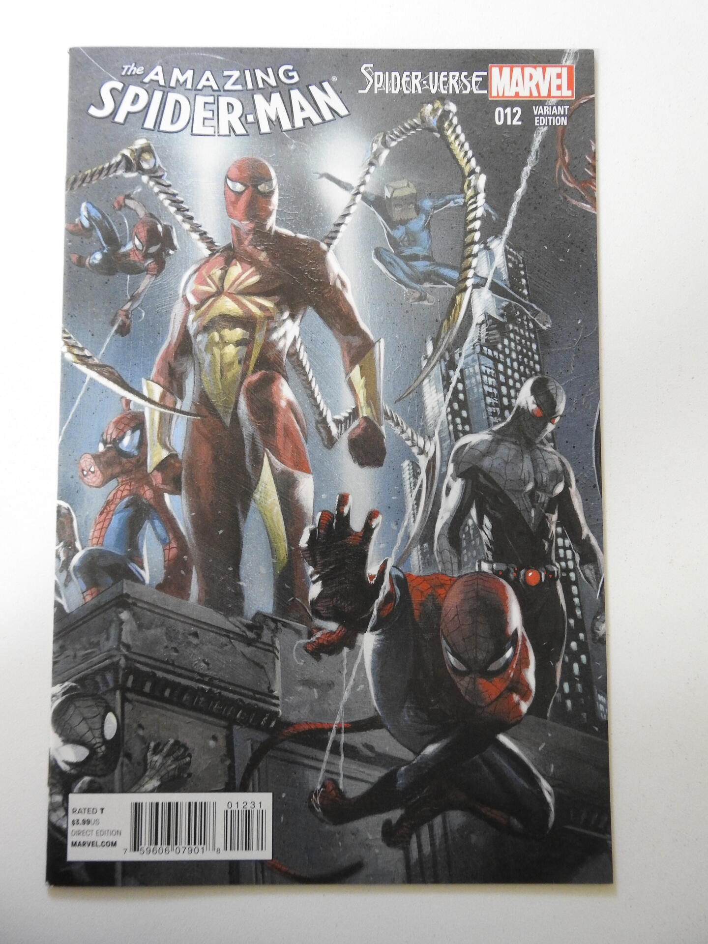 The Amazing Spider-Man #12 Variant Edition - Gabriele Dell'Otto Cover ...